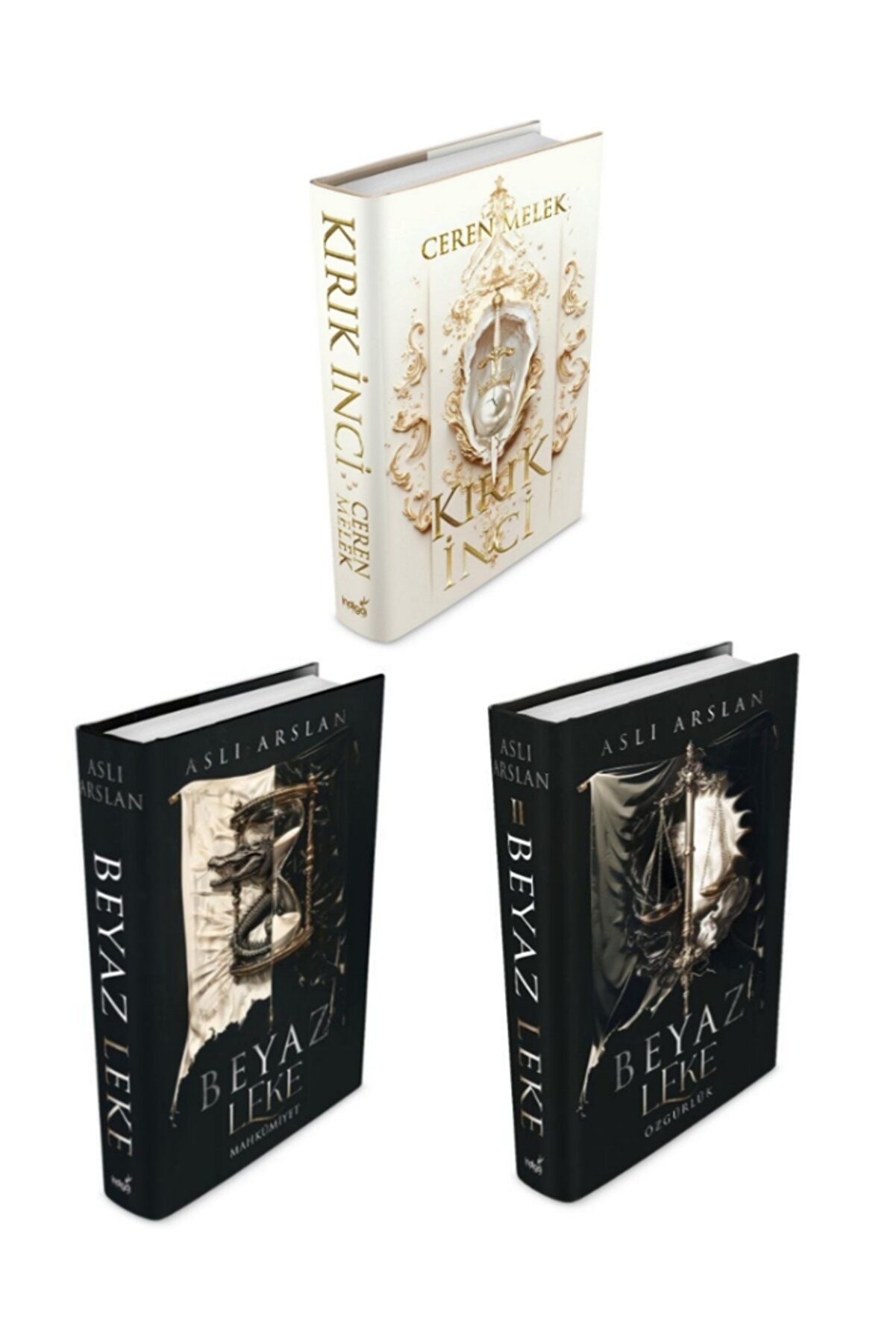 İndigo Kitap Beyaz Leke Özgürlük, Beyaz Leke Mahkumiyet ve Kırık İnci ...