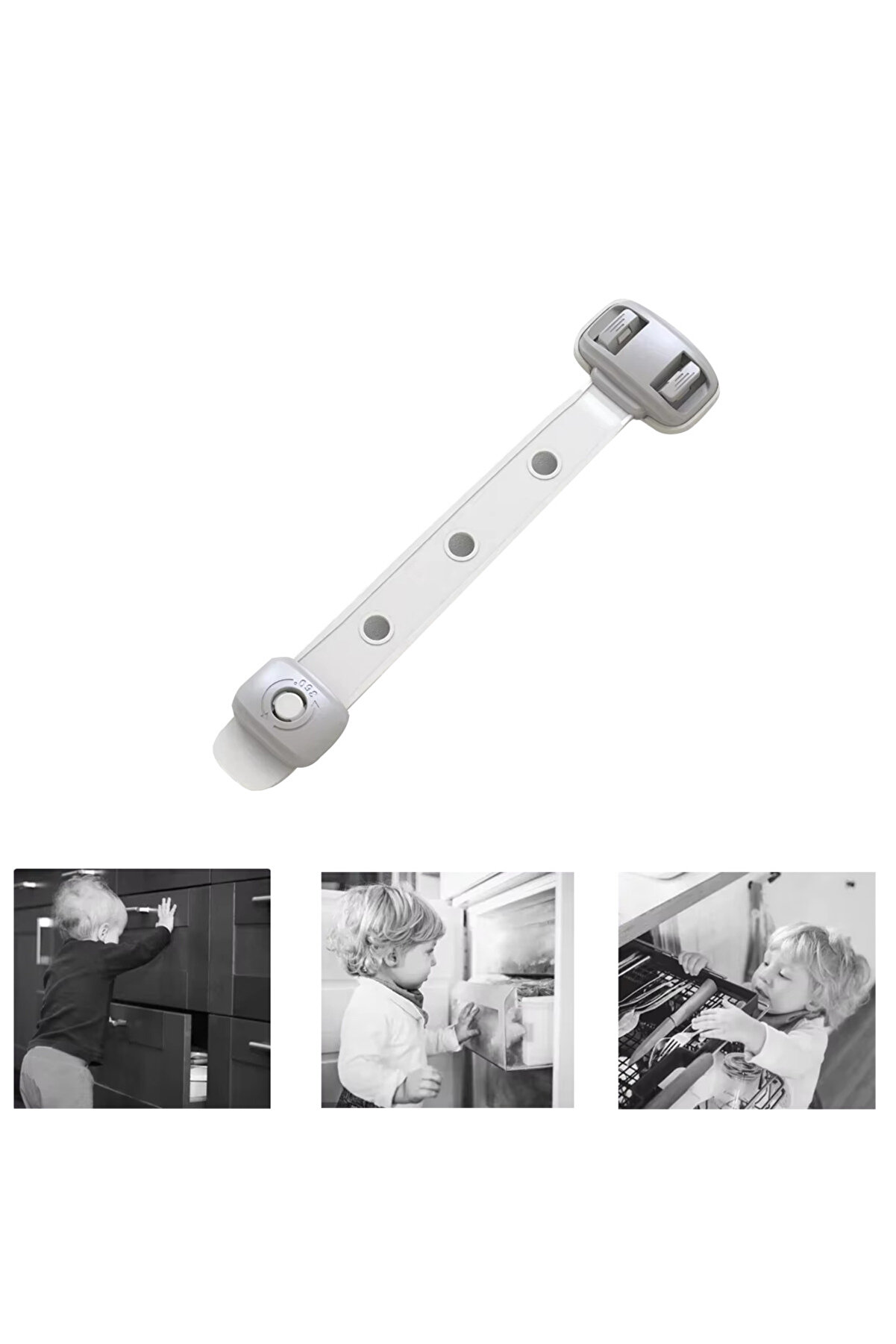 Microcase Sert Plastik Çok Amaçlı Buzdolabı Raf Çekmece Dolap Kapı ...