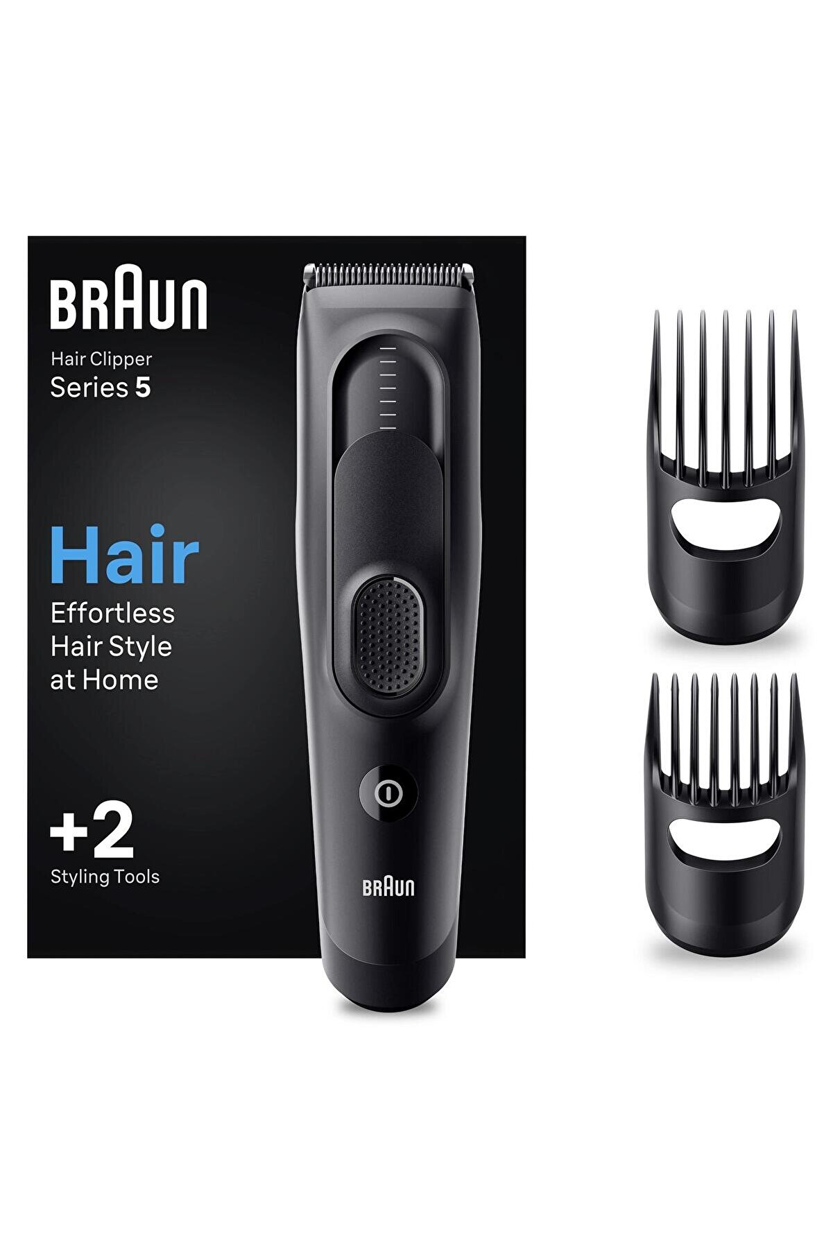Braun Series 5 Hc5330, Erkekler Için 17 Uzunluk Ayarına Sahip Saç Kesme ...