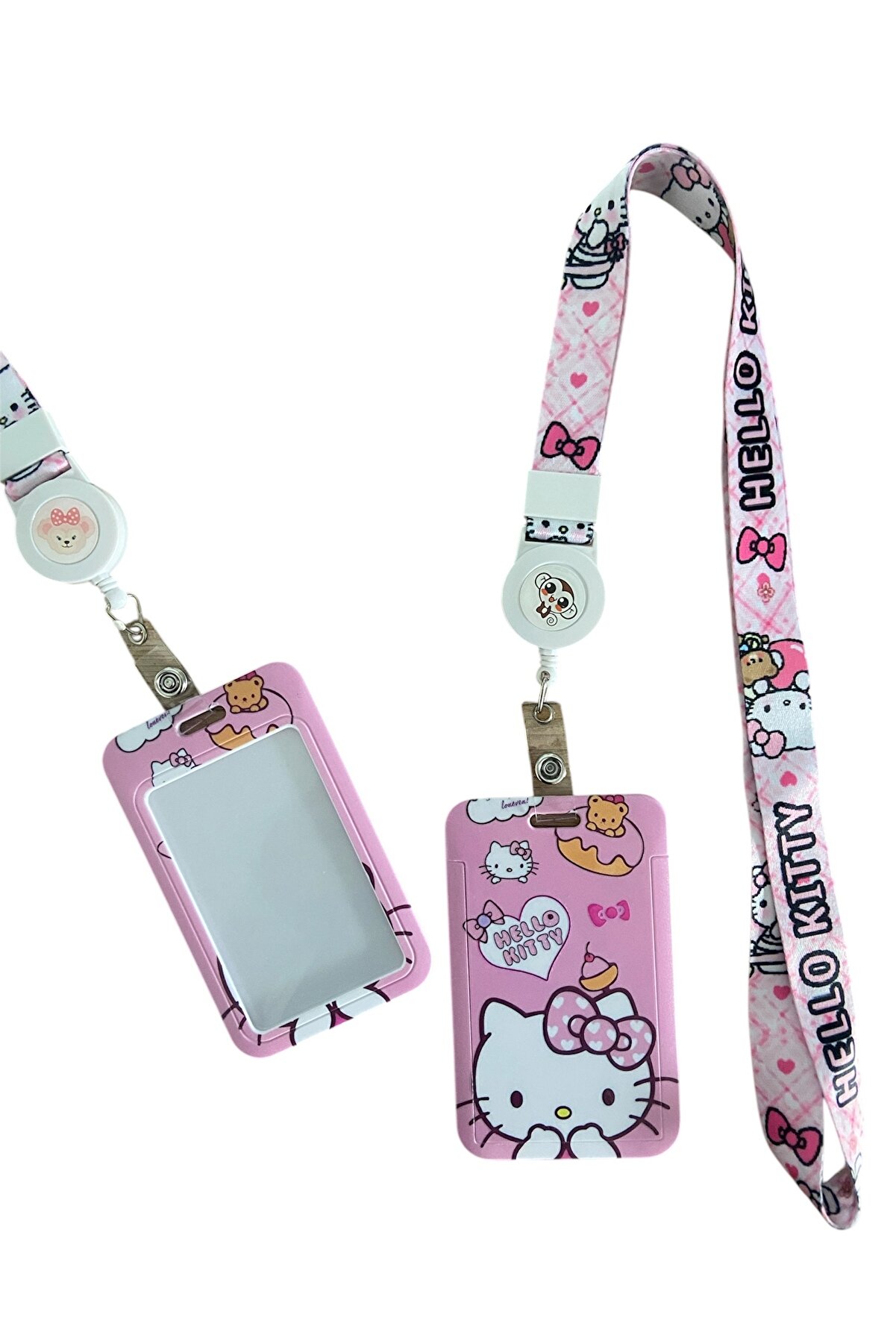 synshop Hello Kitty Sanrio Yoyo Yaka Kartı Kartlık Boyun ipi Askı ...