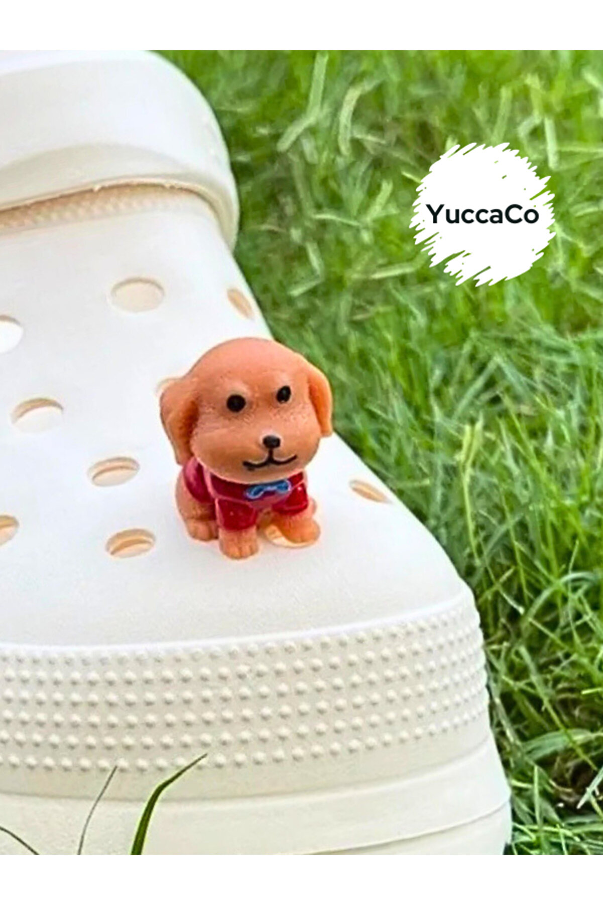 Crocs Köpekli Poodle Terlik Süsü Üç Boyutlu/köpek 3d Charm/ Jibbitz ...