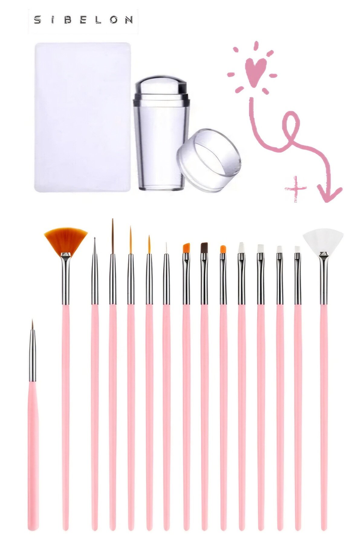 Sibelon Tırnak Resim Nail Art Sanat Makyaj Akrilik Boya, Guaj Boyama ...
