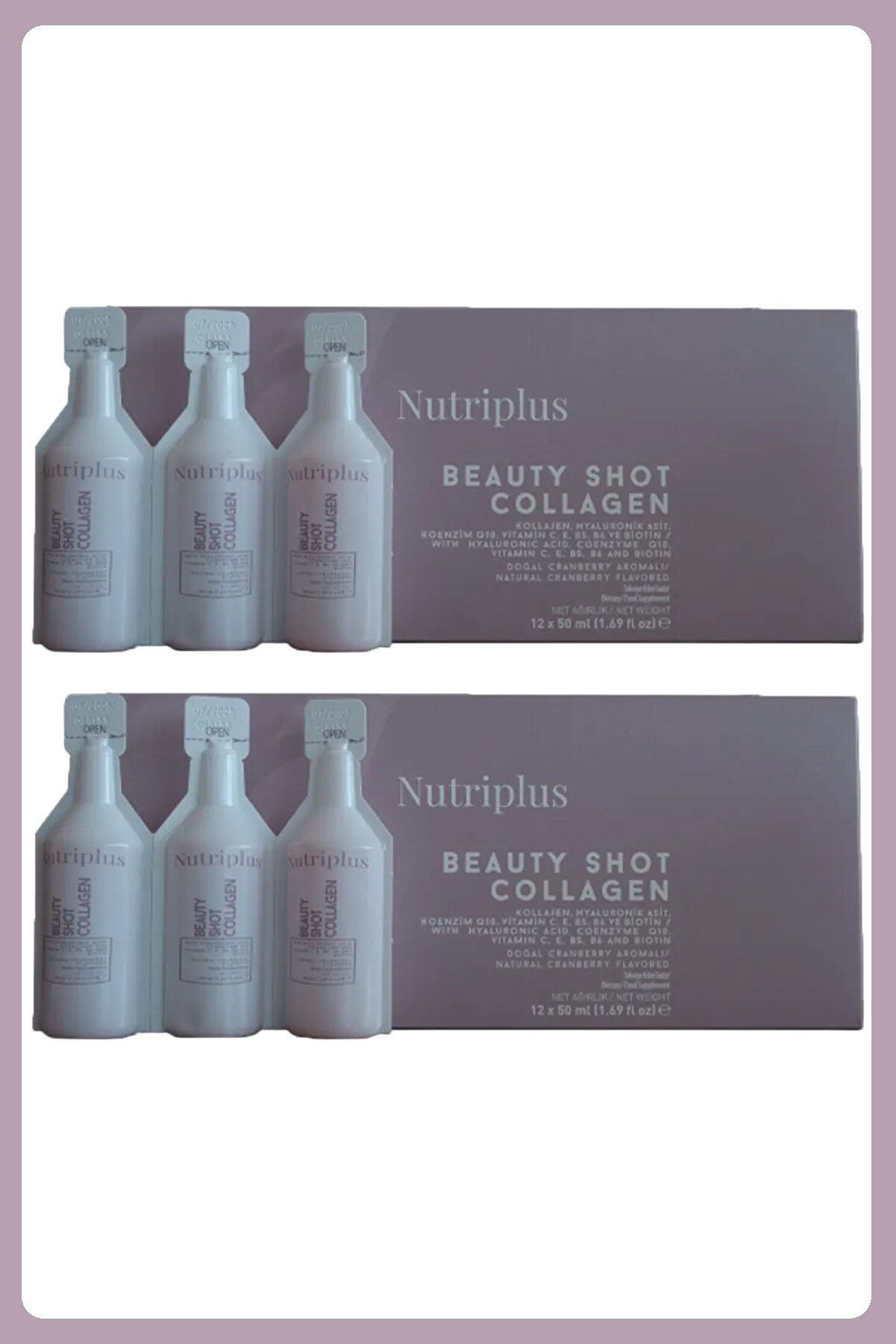 Farmasi Nutriplus Beauty Shot Collagen 12 li Flakon - 2 Adet - Fiyatı ...
