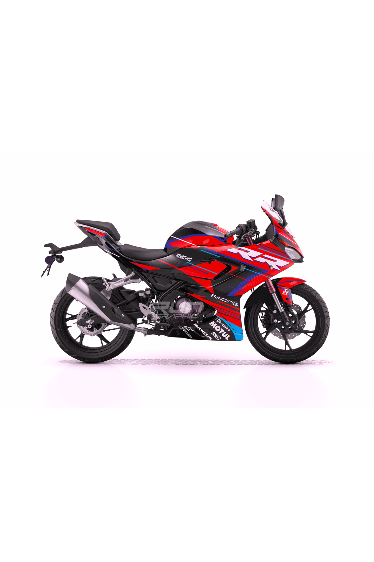 Run Grafik Shop Rks Srk 125-250r Bmw Rr Graphic Kit Sticker Set ...