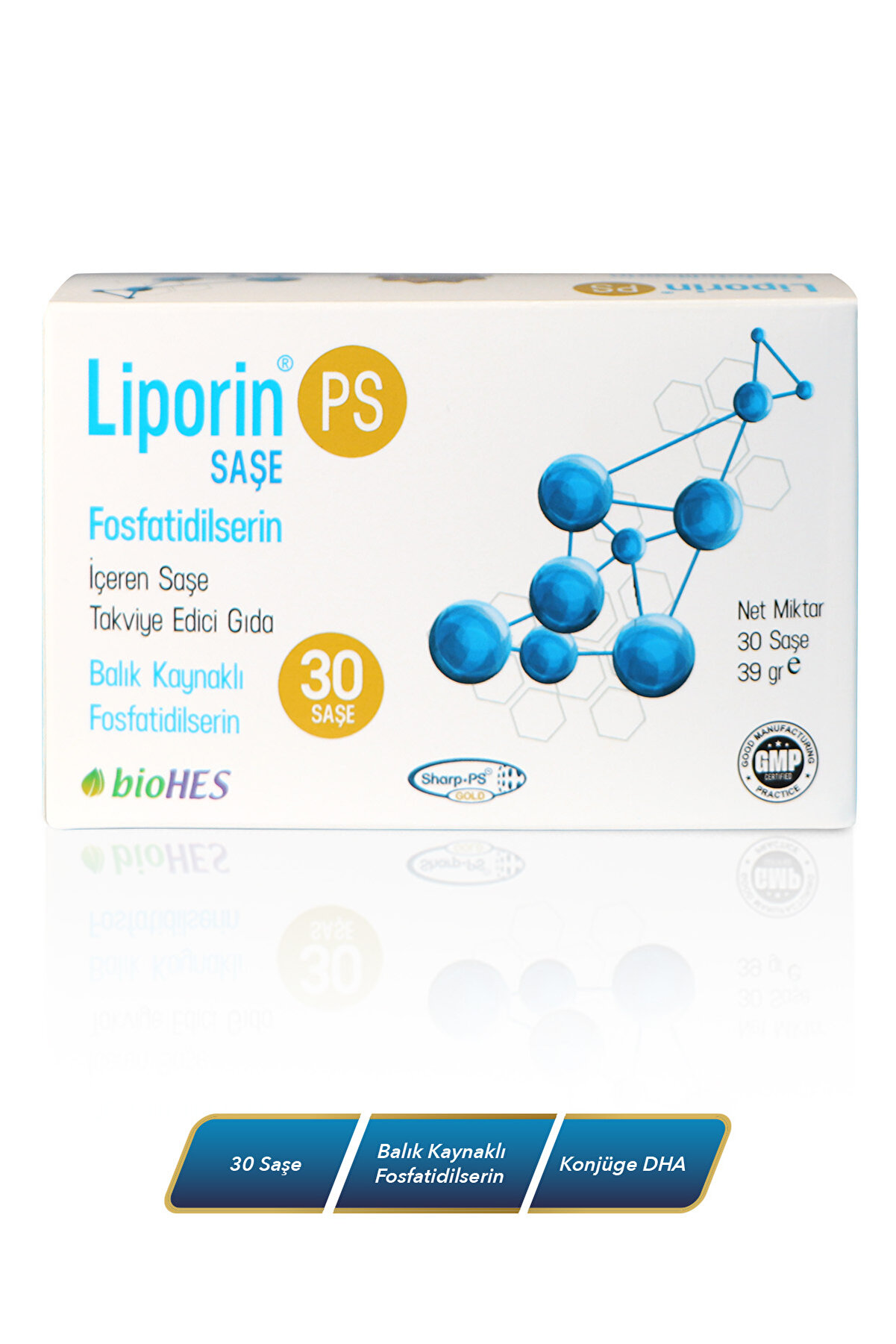 Liporin Ps 30 Saşe Balık Kaynaklı Fosfatidilserin Içeren Takviye Edici ...
