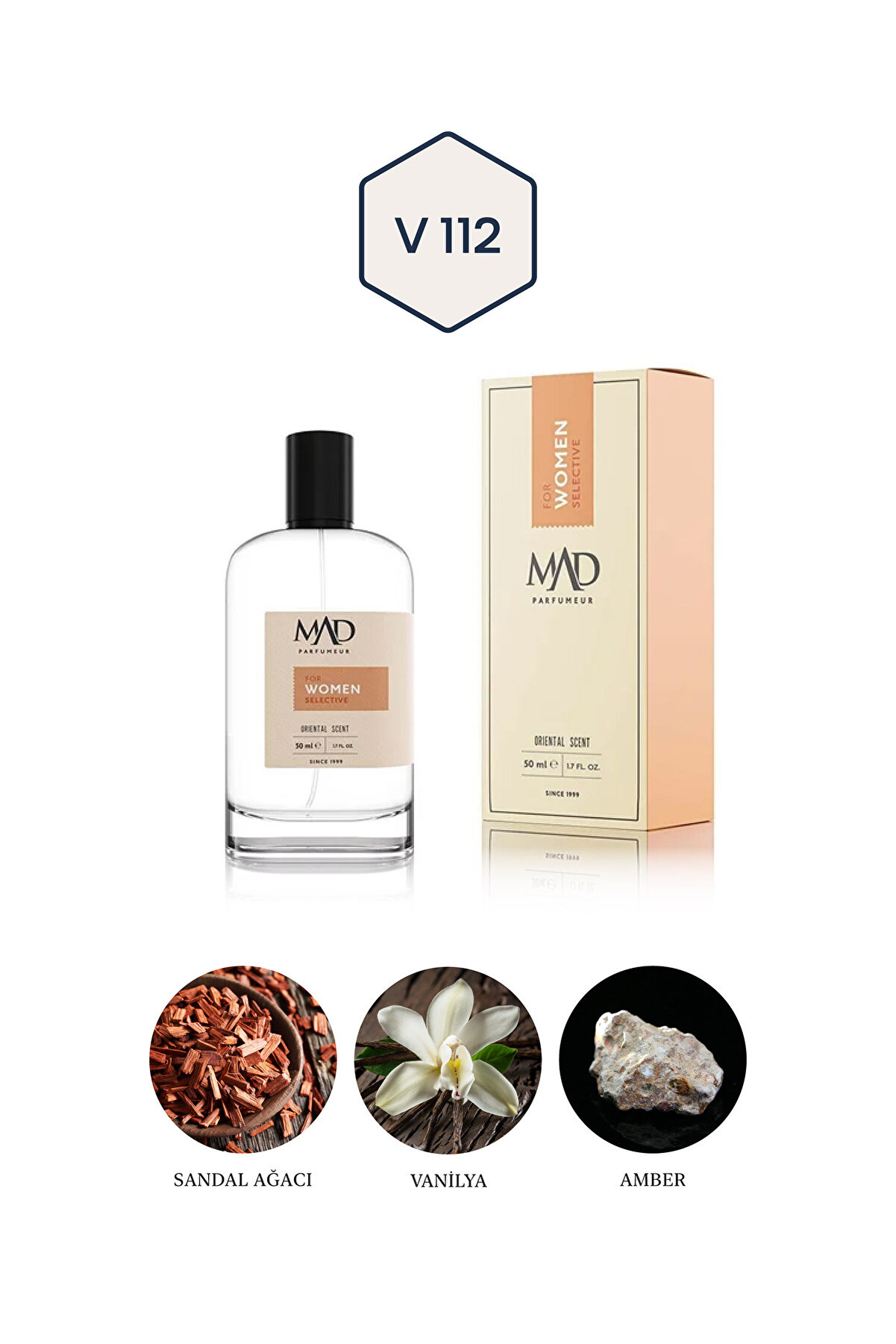 Mad Parfüm Mad V112 Selective 50 ml Kadın Parfüm - Fiyatı, Yorumları