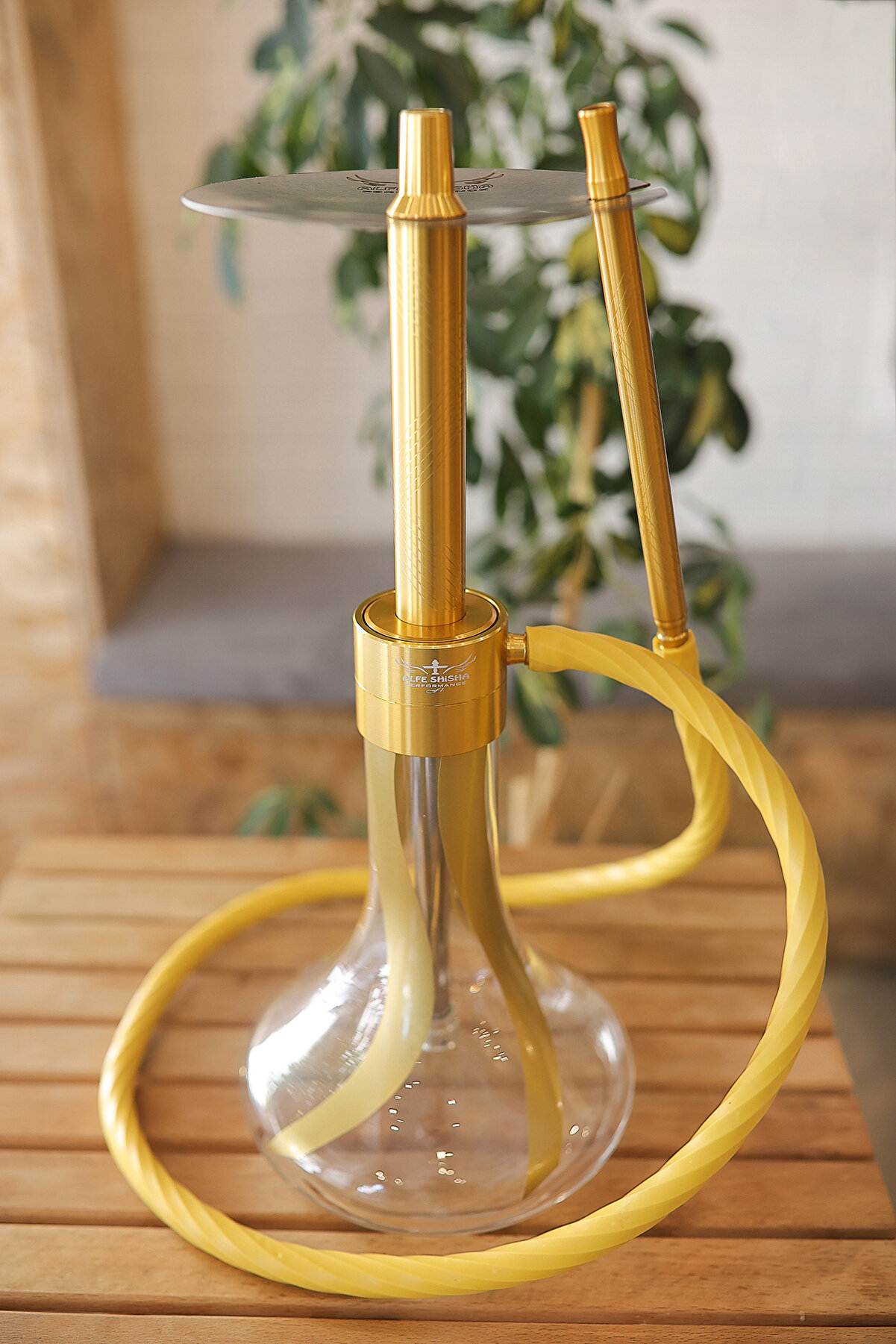 ALFE SHİSHA Performans nargile takımı orta boy gold - Fiyatı, Yorumları