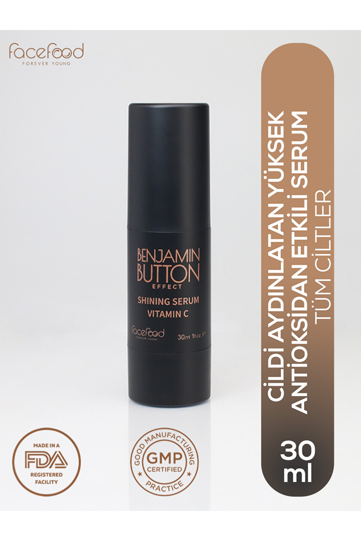 Benjamin Button Effect Shining Serum Vitamin C - C Vitamini Serum 30ml ...