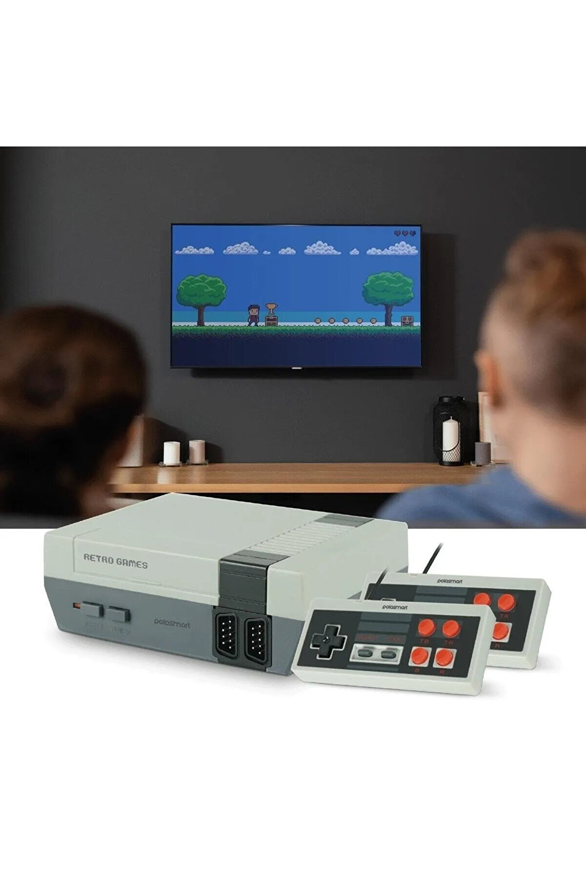 ERTECH Retro Mini 620 Game 620 Oyunlu Klasik Televizyon Atarisi ...