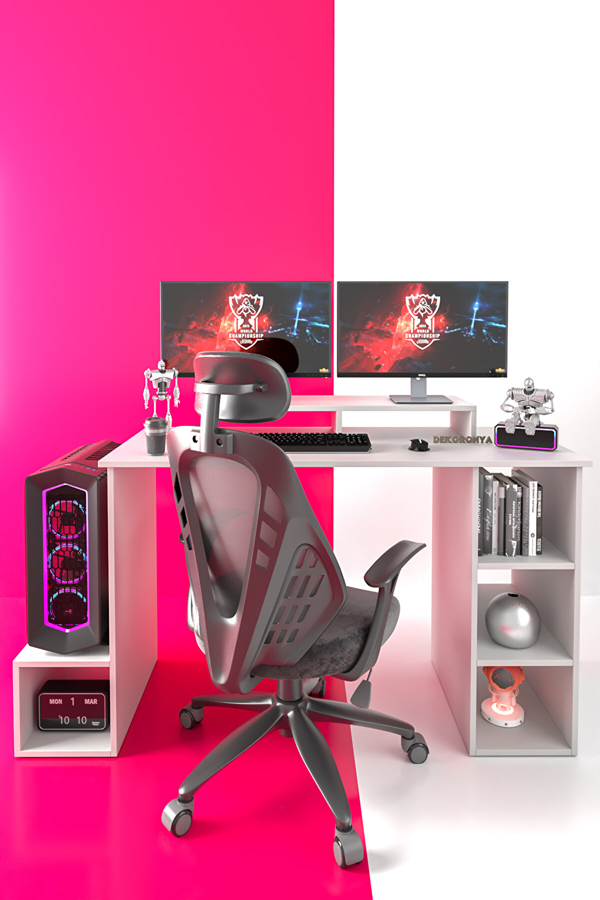 dekoronya Master Oyuncu Masası, Gamer Masa, Çalışma Masası, Ofis Masası ...