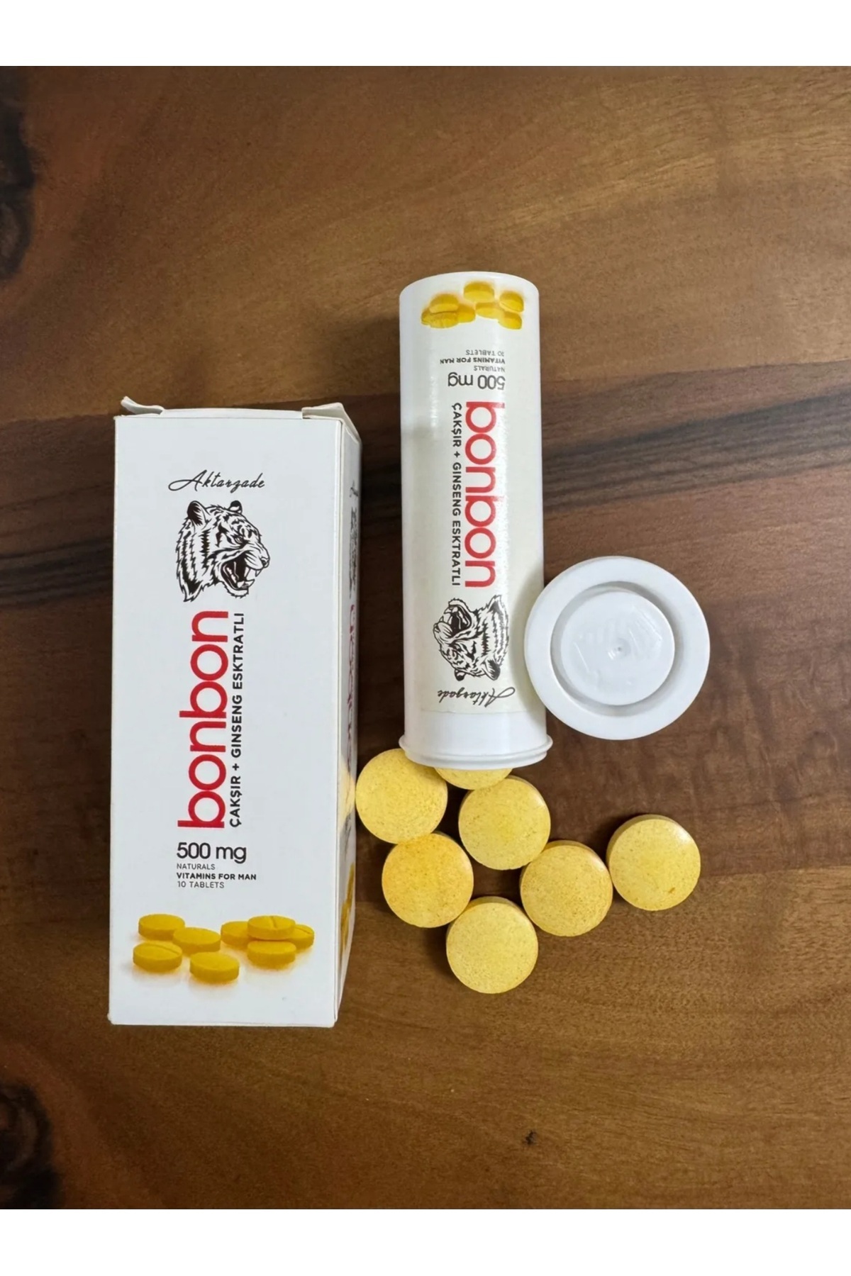 Bitkideresi BONBON Çakşır ve Gingseng Extratlı 500grm'lık 10'lu forman ...