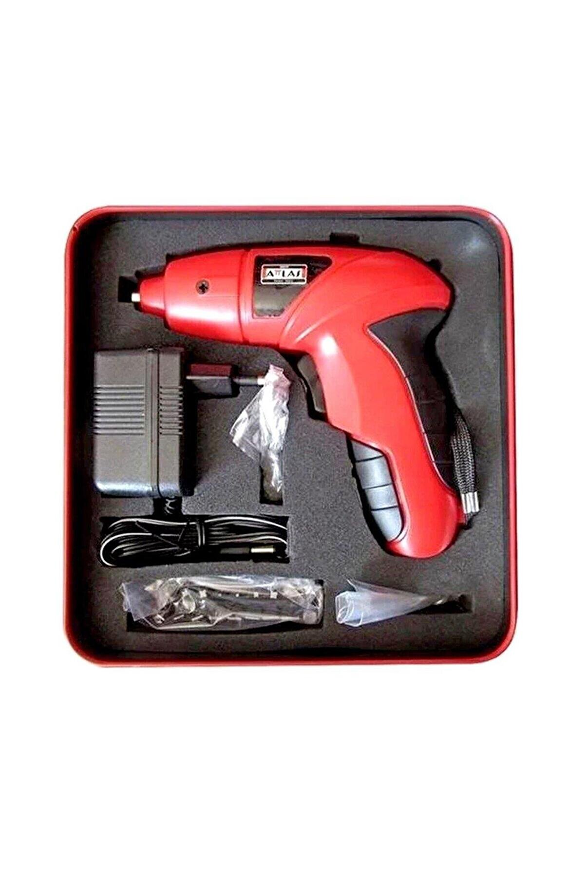 Attlas ATB 4.8V Şarjlı Tornavida Seti 25 Parça Metal Kutulu Fiyatı ...