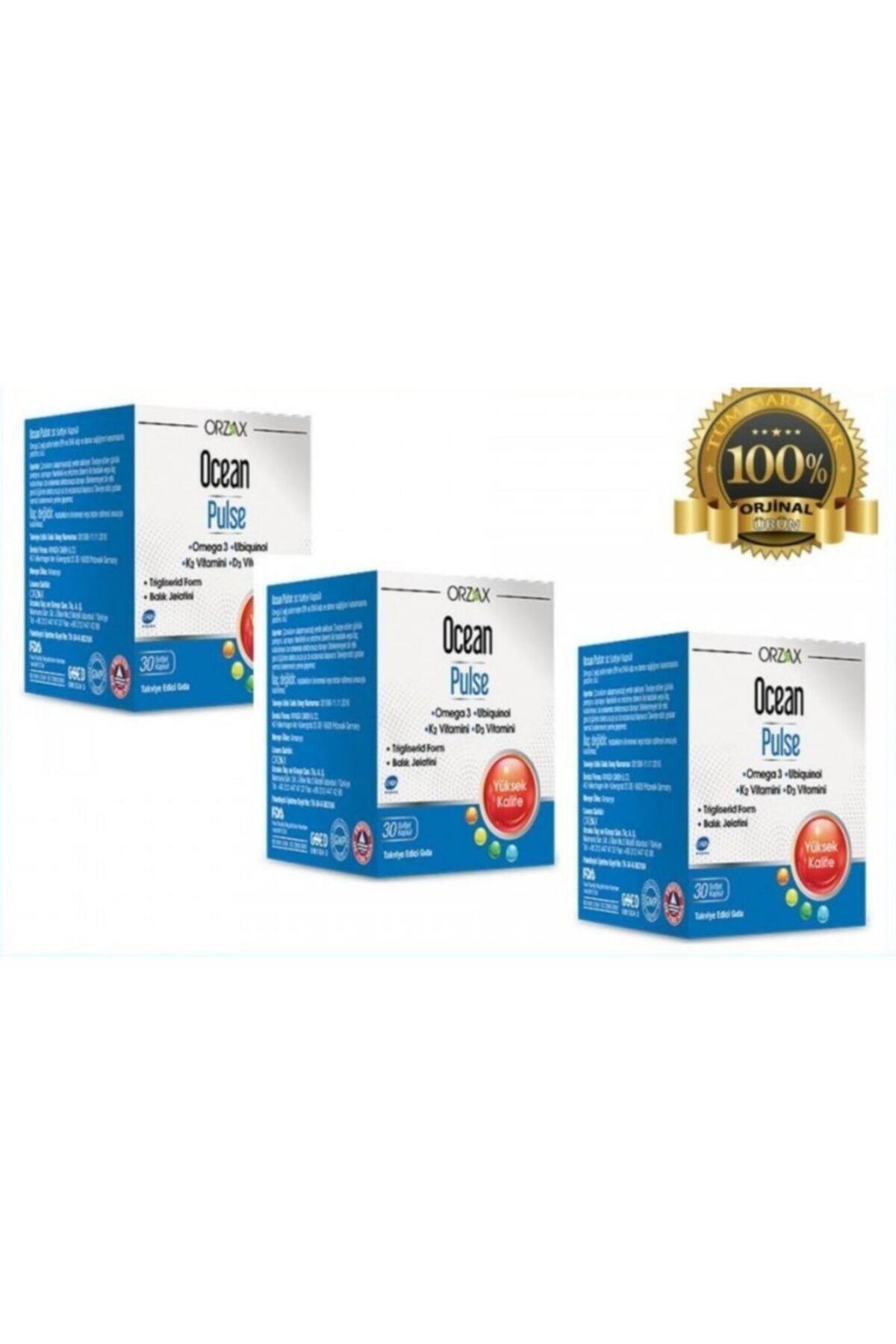 Ocean Pulse Balık Yağı 30 Kapsül 3 Adet - Fiyatı, Yorumları