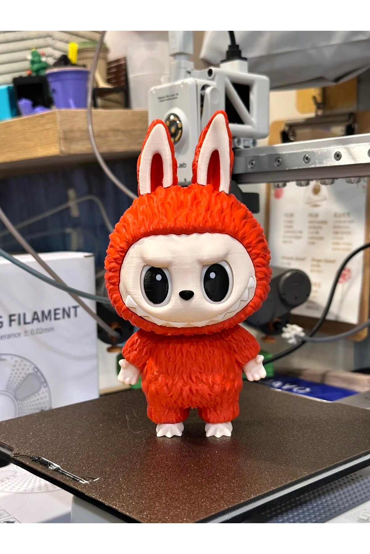 Home kırmızı labubu figür, LABUBU tasarımlı figür - Fiyatı, Yorumları