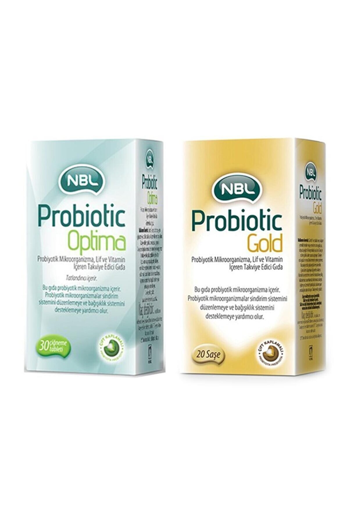 NBL Probiotic Gold 20 Saşe + Probiotic Optima 30 Tablet Fiyatı ...