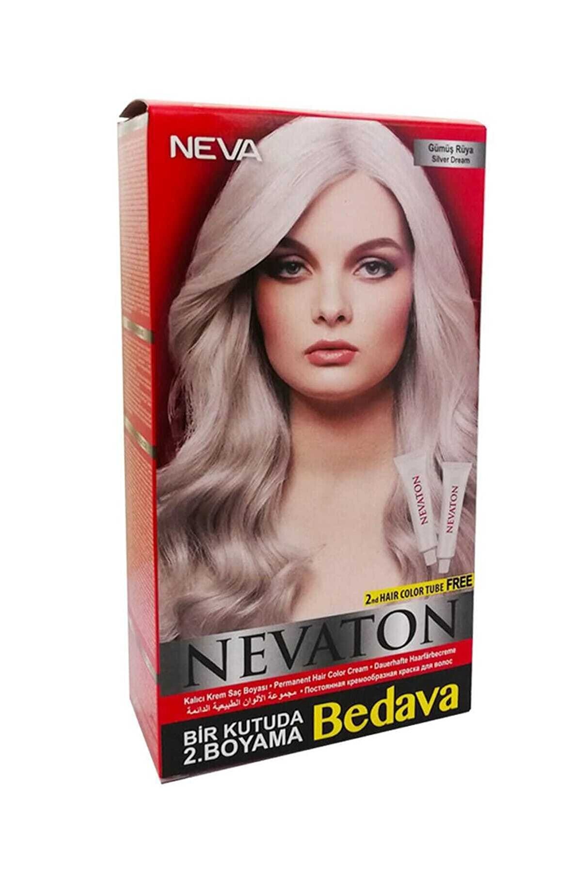 Nevaton Set Saç Boyası Bir Kutuda 2 Boyama Gümüş Rüya - Fiyatı, Yorumları