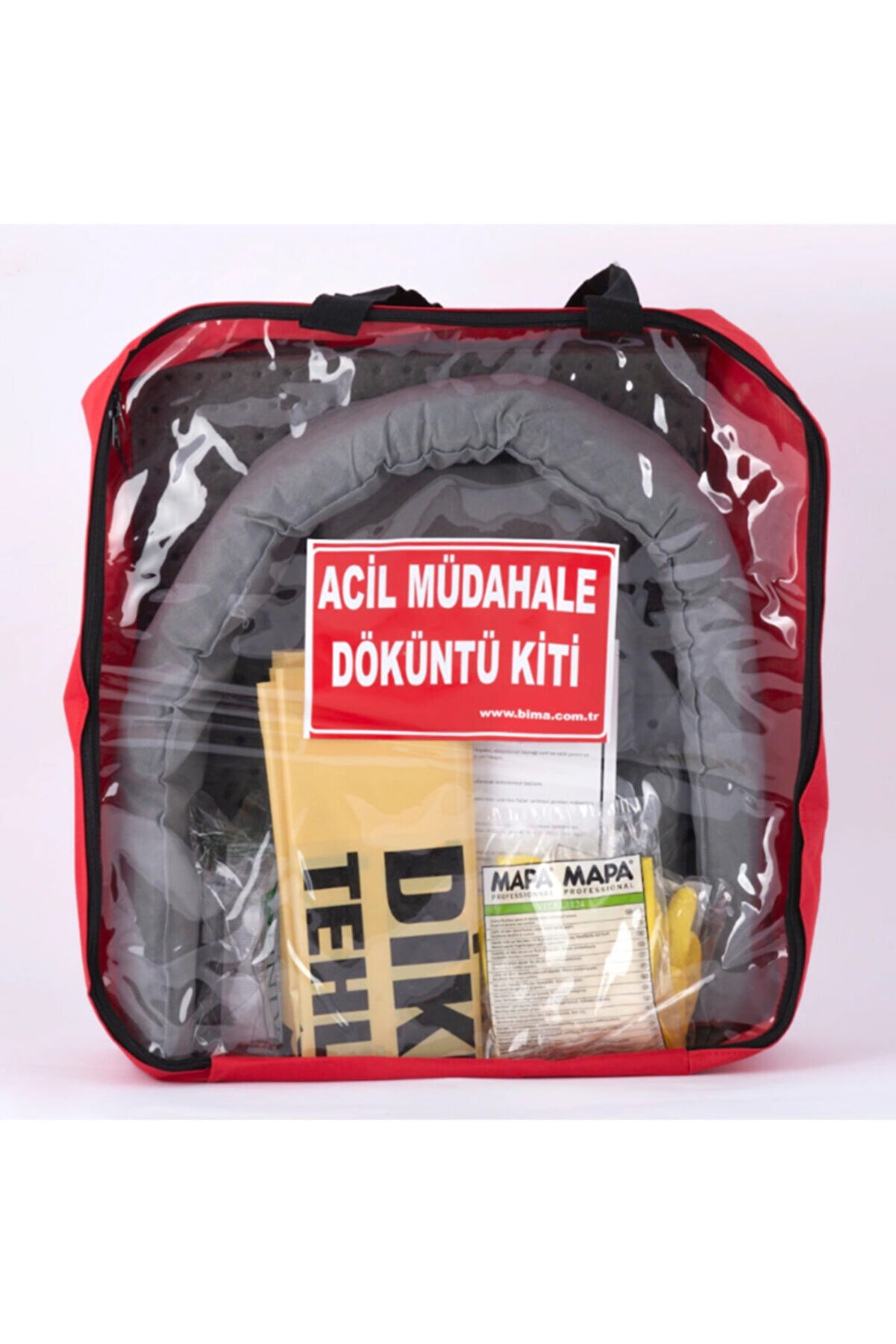 SPONGY Genel Amaçlı Kimyasal Emici Absorban Çanta Kit Acil Döküntü Kiti ...