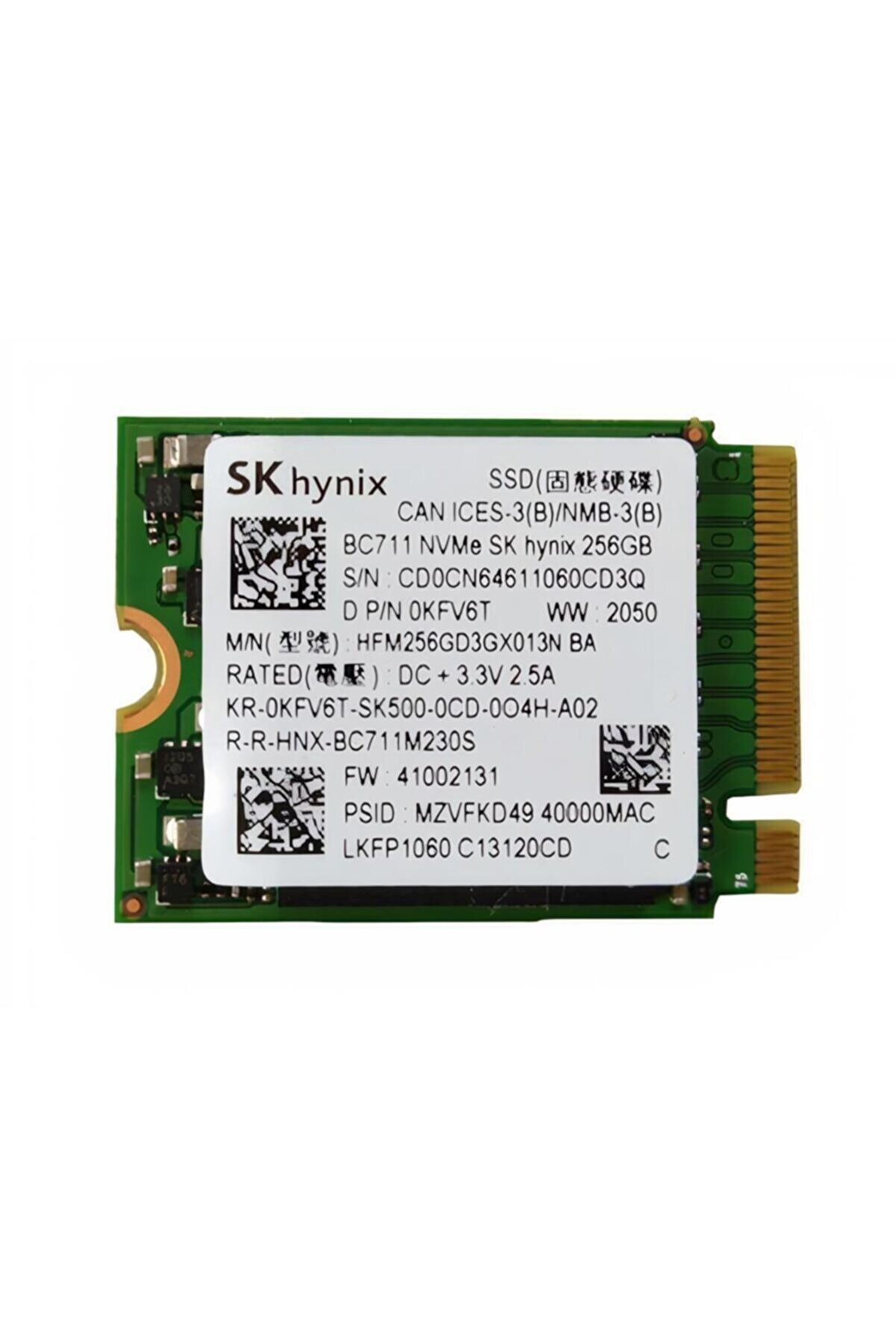 SKHYNİX SK Hynix BC711 256GB 22x30 M.2 NVMe SSD - Fiyatı, Yorumları