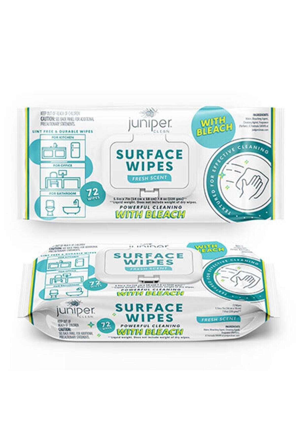 Juniper Clean Surface Wipes Çamaşır Sulu Yüzey Temizleme Mendili 72'li ...