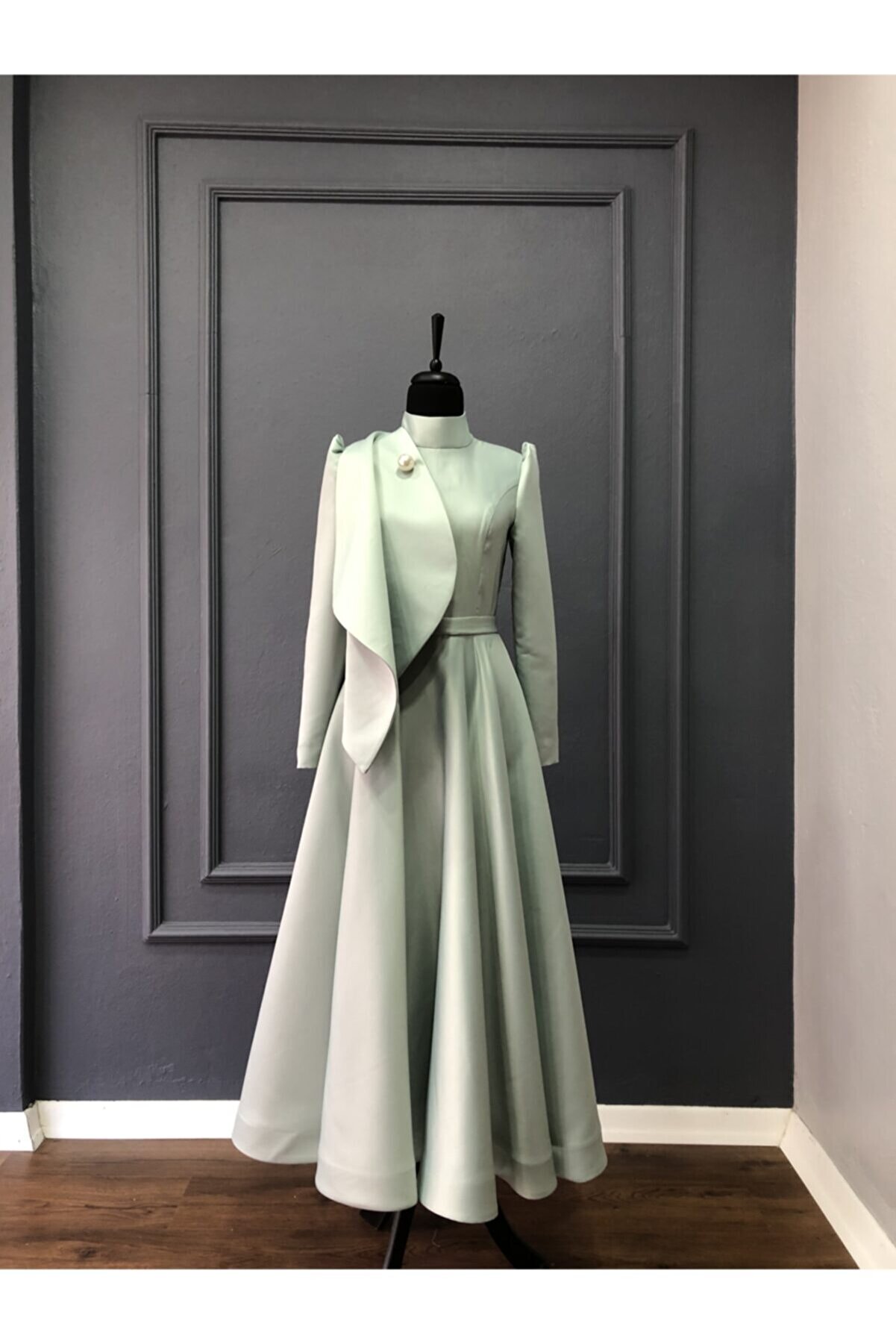 sade abiye Damla Model Incili Mint Yeşili Sade Abiye Fiyatı, Yorumları ...