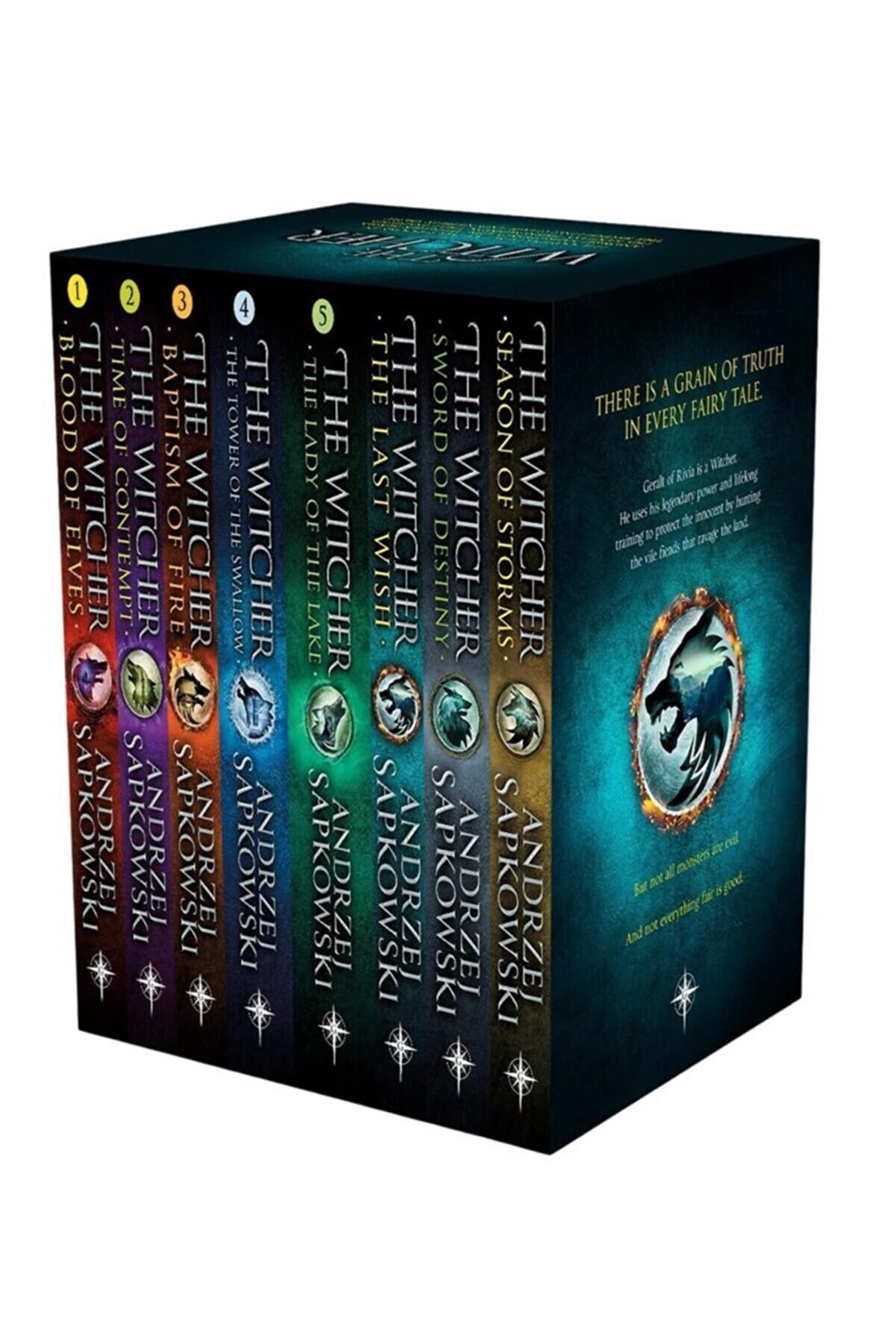 Genel Markalar The Witcher Boxed Set: 8 Books 2020 Andrzej Sapkowski ...
