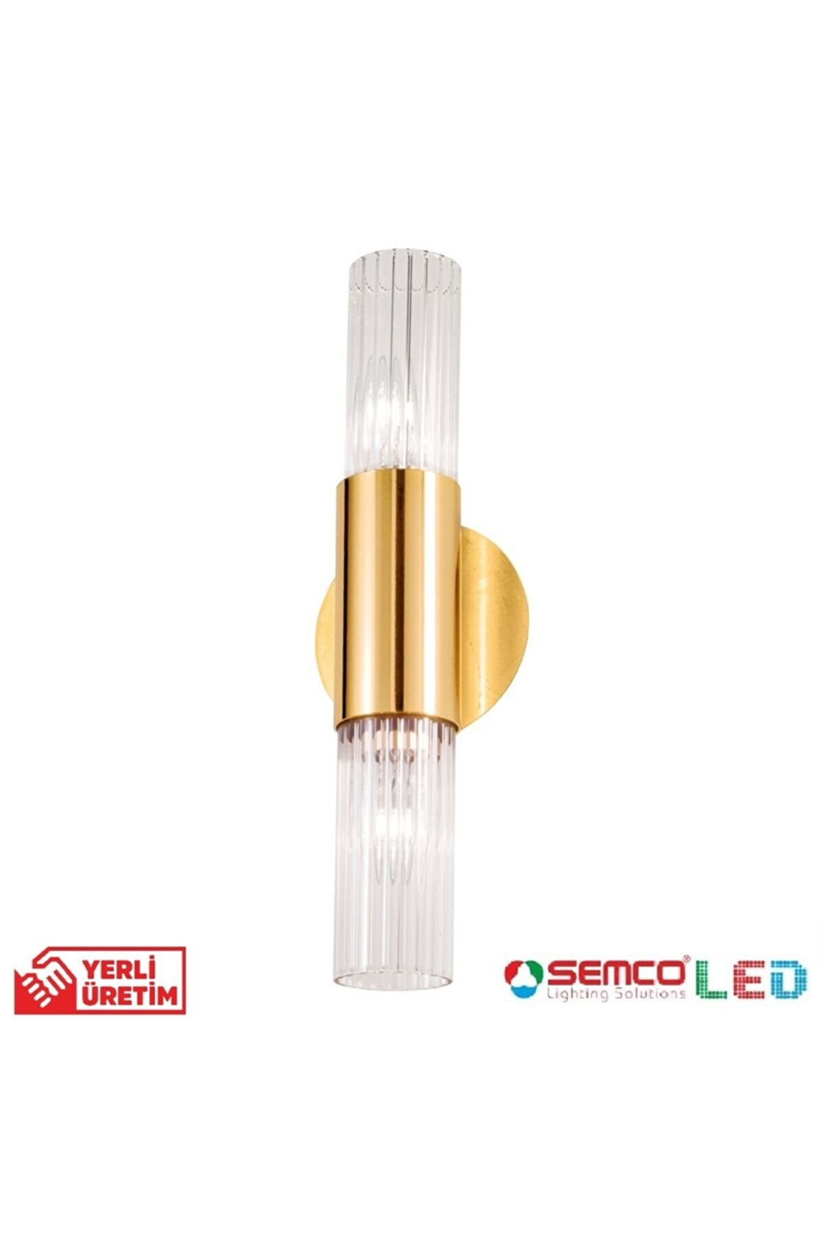 Semco Led Aydınlatma Altın Renk Kaplamalı Infınıty Duvar Aplik - Fiyatı ...