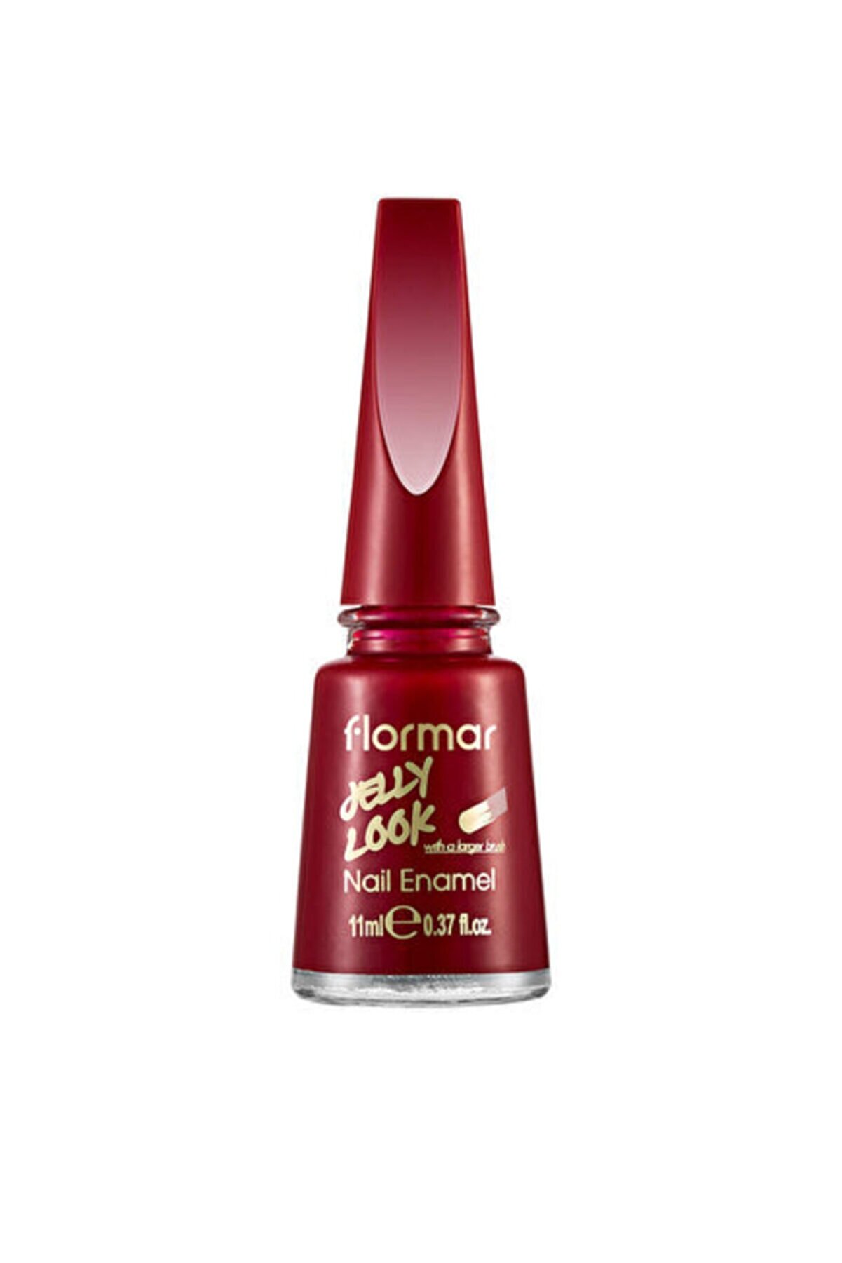 Flormar Jel Görünümlü Parlak Oje (Kırmızı) - Jelly Look Nail Enamel - JL05 Fire Red ...