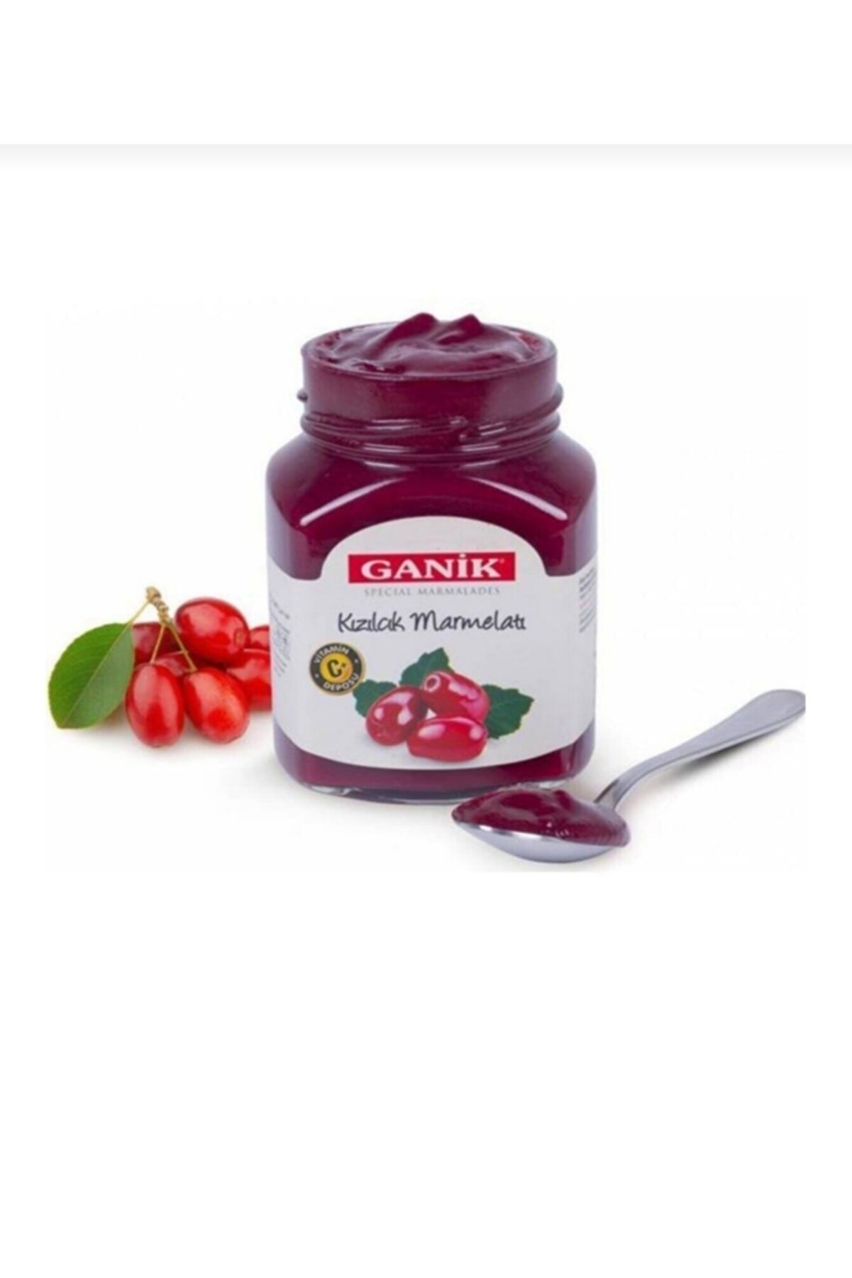 Ganik Kızılcık Marmelatı Özel Yapım 350 Gr. Cam Kavanoz - Fiyatı, Yorumları