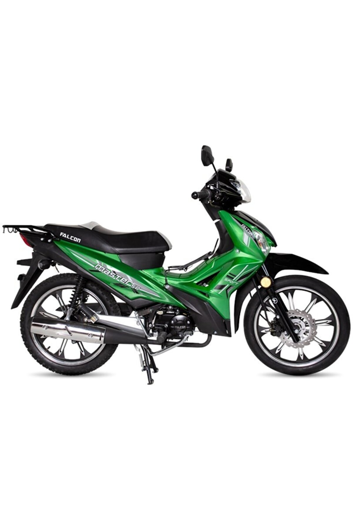 Falcon Master 50 CC Cub Motosiklet Yeni Nesil Güçlü Motor Yeşil Fiyatı ...