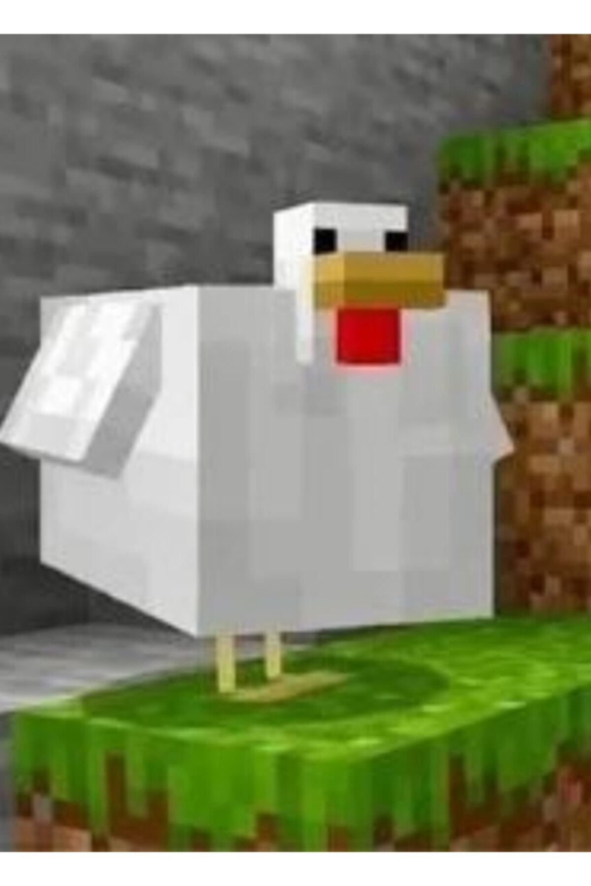 Universal Minecraft Şişman Tavuk Tablo Ahşap Poster Dekoratif - Fiyatı ...