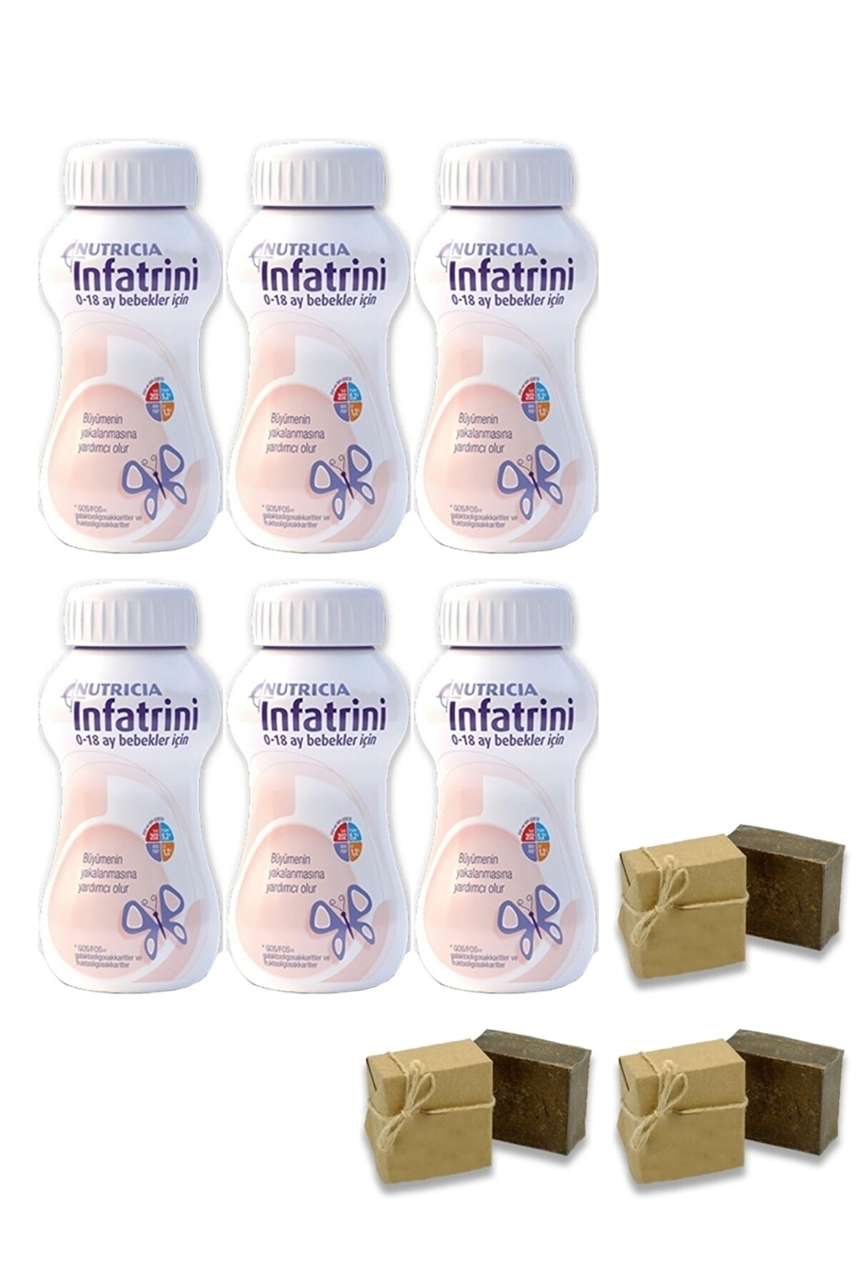 nutricia 6 Adet Infatrini 0-18 Ay 200 ml + Sabun - Fiyatı, Yorumları