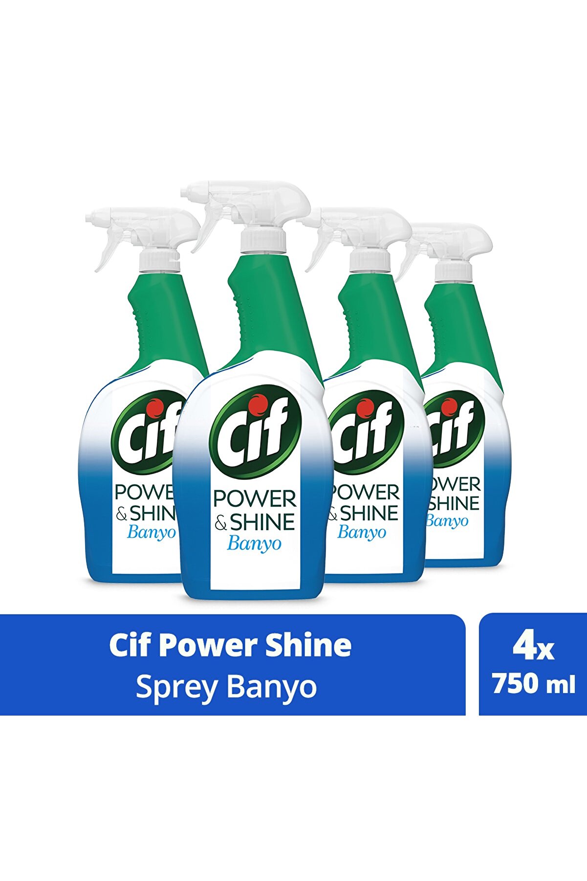 Cif Power And Shine Sprey Yüzey Temizleyici Banyo Kireç Ve Sabun ...