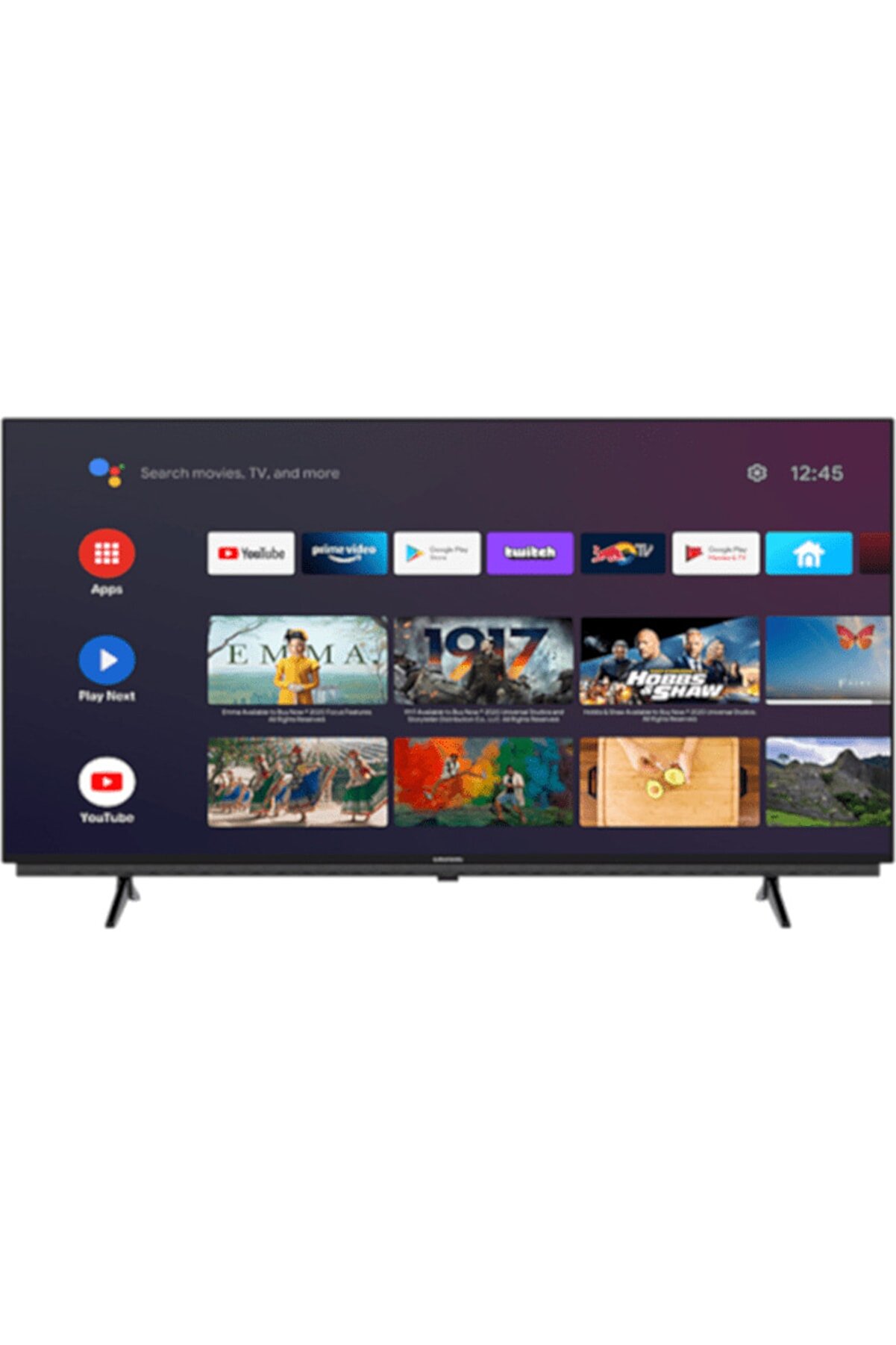 Grundig TV Android Smart 4K LED 55'' 139 Ekran UHD 55 GGU 7900 A Siyah ...
