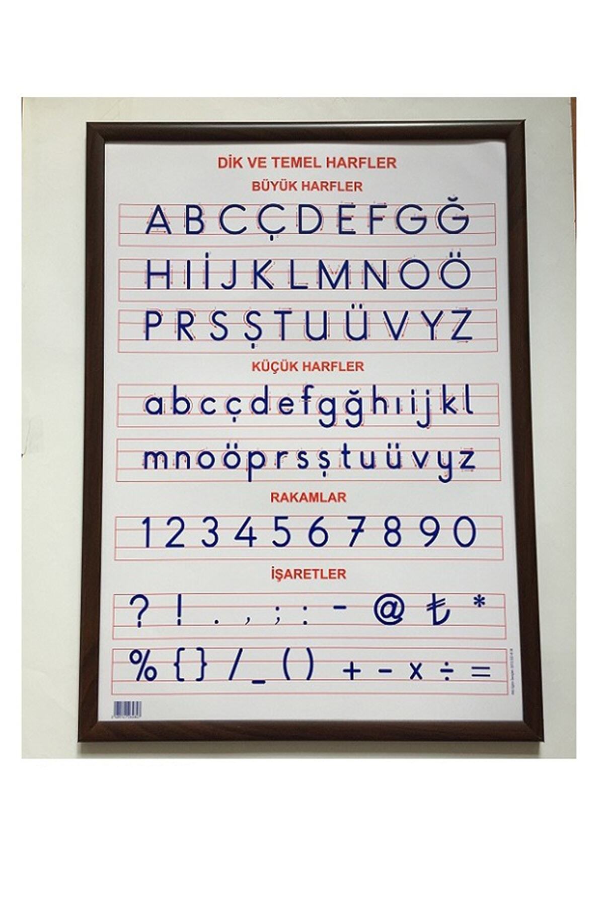 AND Dik Temel Harfler Tablosu 50x70 Cm Fiyatı, Yorumları - Trendyol
