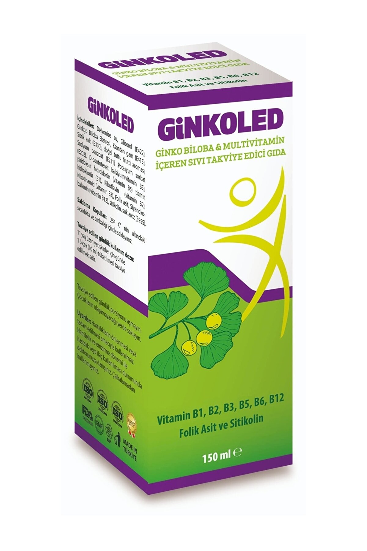 LedaPharma Ginkoled Vitamin Fiyatı, Yorumları - Trendyol