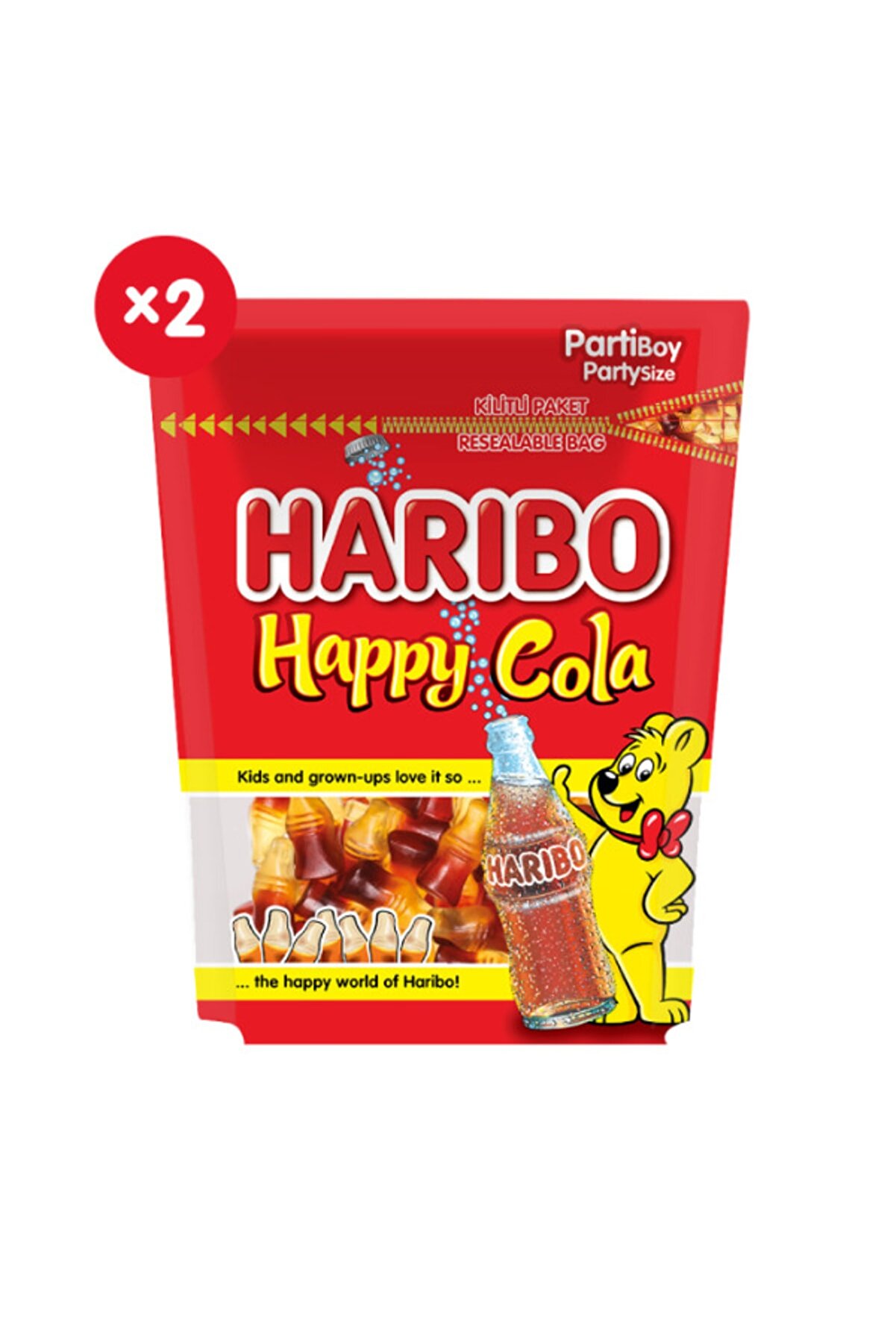 Haribo Happy Cola 200 G 2'li Paket