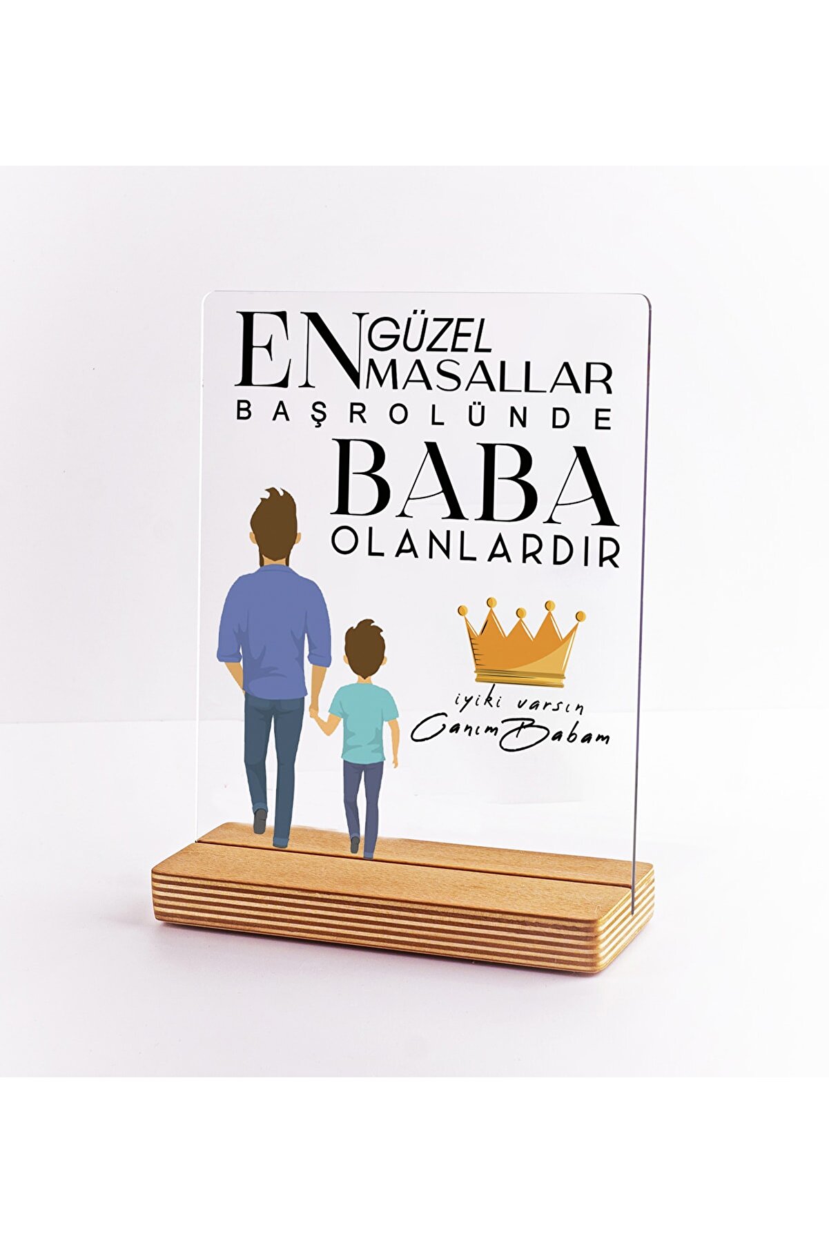 Tugicase Babaya Doğum Günü Hediyesi - Babaya Hediye Pleksi Babaya Özel ...