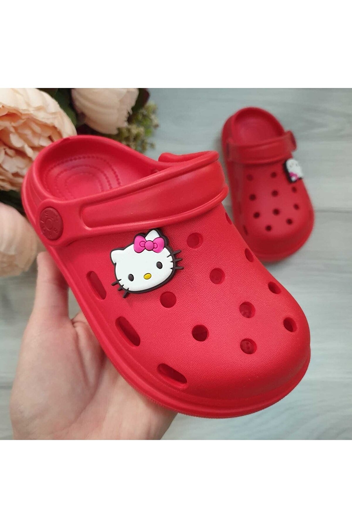 Amanal Kız Çocuk Sabo Terliği Kaydırmaz Taban Deniz Havuz Plaj Sandalet ...