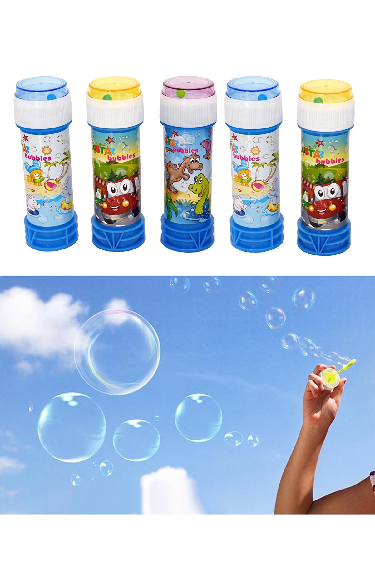 UDATOYS Baloncuk Köpük Yapma Üfleme Seti 5 Adet Balon Yapıcı Fiyatı, Yorumları - Trendyol