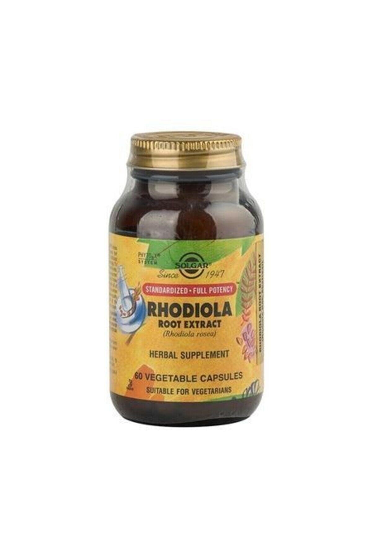 Solgar Rhodiola Root Extract Rhodiola Rosea 60 Kapsül Fiyatı, Yorumları ...