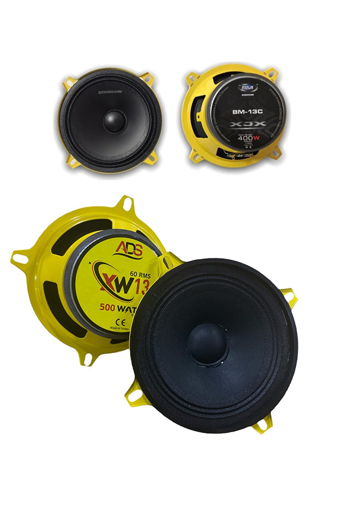 BM Audio Boschmann 13 cm 400W 80 Rms Amfi Uyumlu Prof Midrange Fiyatı ...