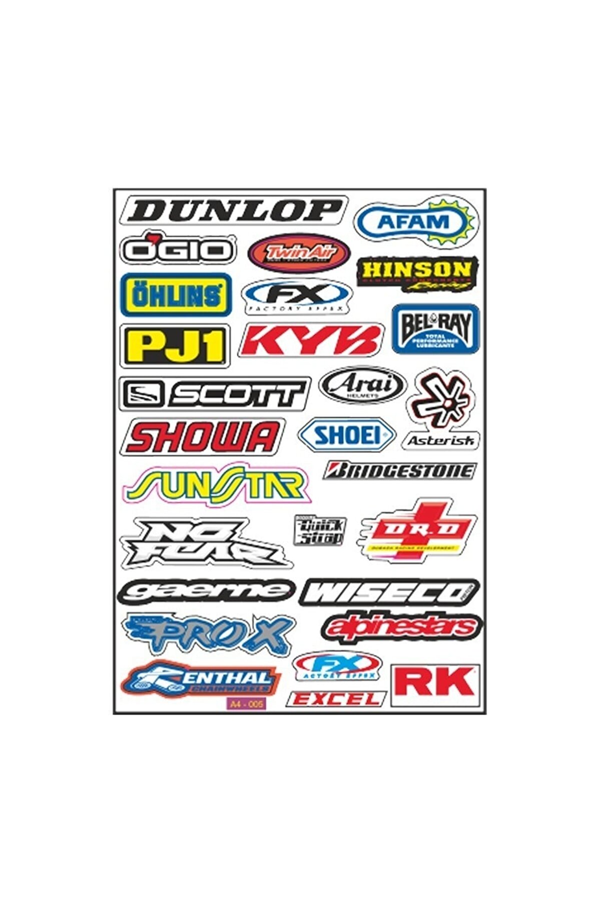 GOGOPREMİUM A4 Sticker 005 Tek Paket Çoklu Sticker Fiyatı, Yorumları ...