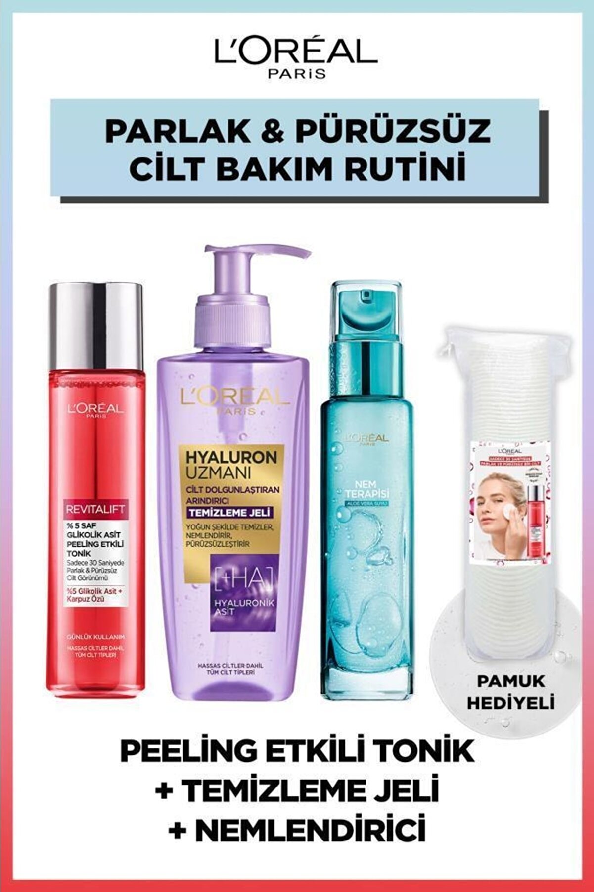 L'Oreal Paris Revitalift %5 Saf Glikolik Asit Peeling Etkili Tonik ...