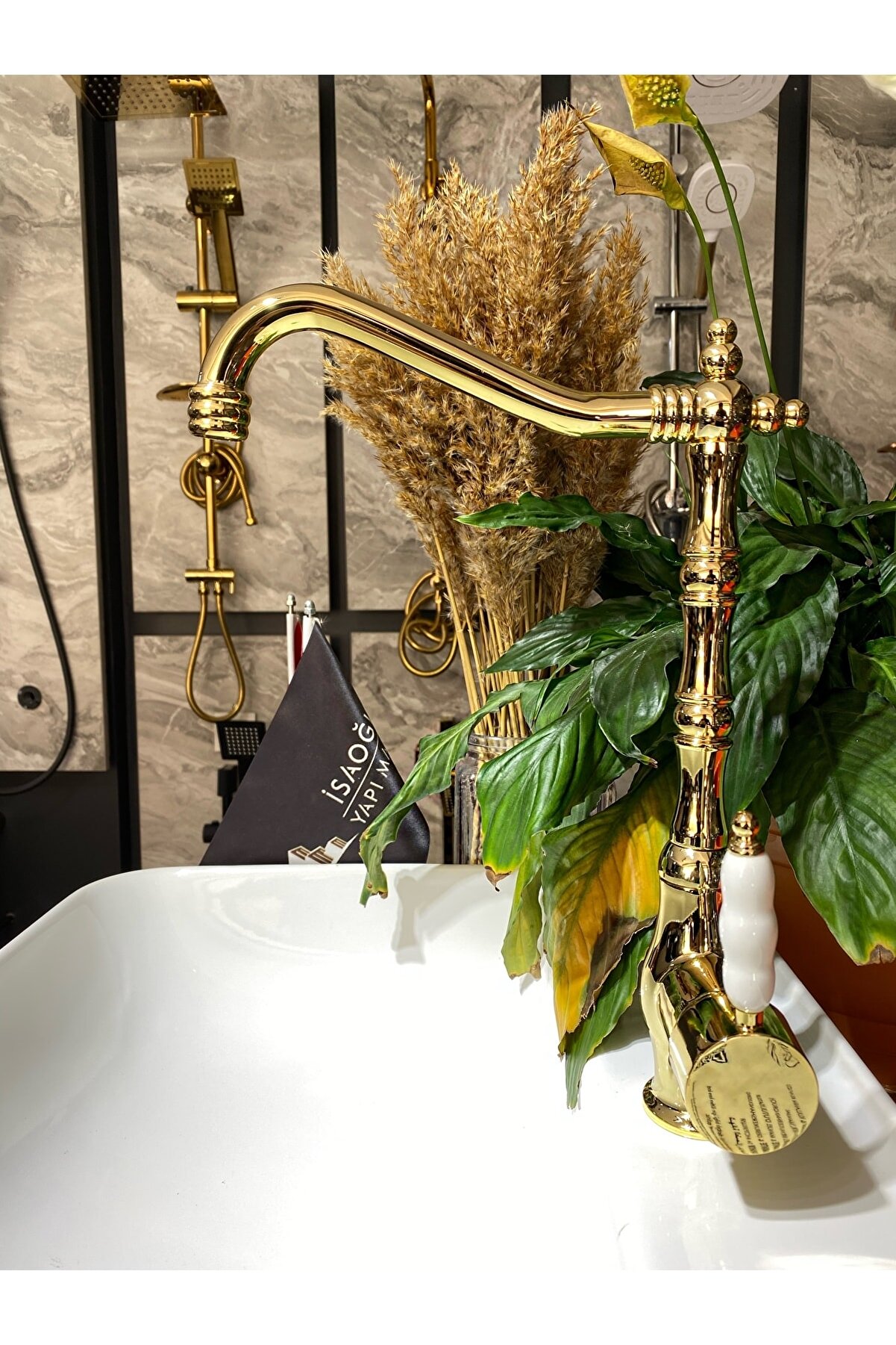 İSAOĞLU YAPI Rustik Mutfak Bataryası Altın Mutfak Bataryası Altın ...