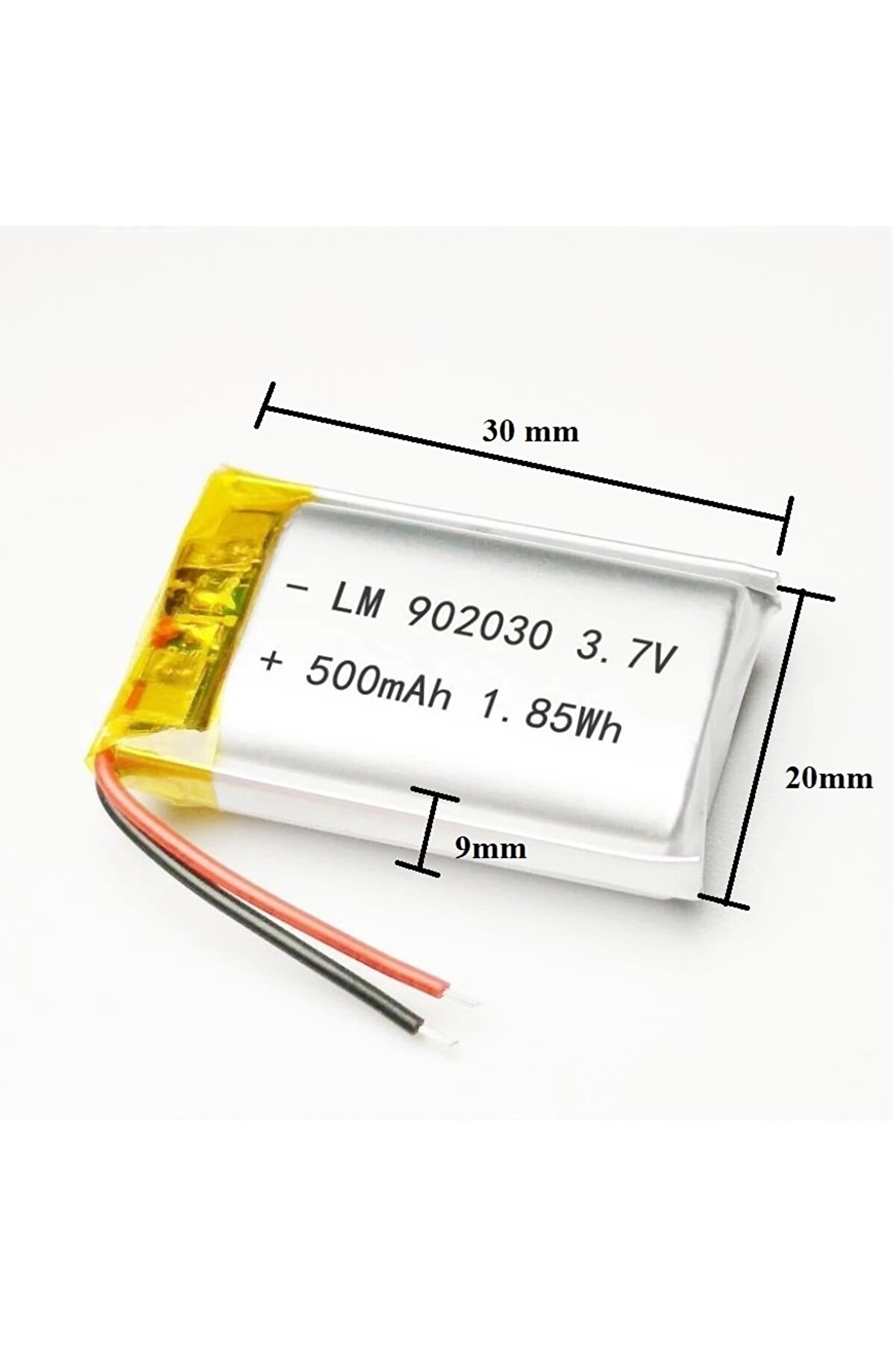Sertec 902030 3.7v 500mah Lityum Polimer Pil 1.5a (DRONE İÇİN UYGUN ...