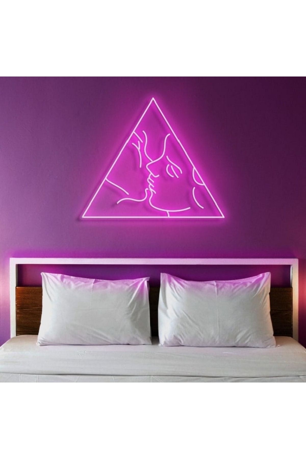 Smİle Concept Manandwoman Neon Led Dekoratif Duvar Yazısı Tabelası
