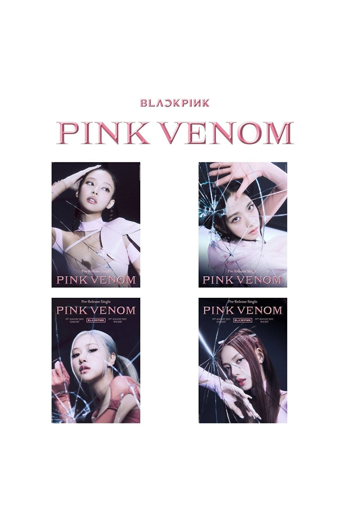 Kpop Dünyasi Blackpınk '' Pink Venom '' Poster Set 2 Fiyatı, Yorumları ...