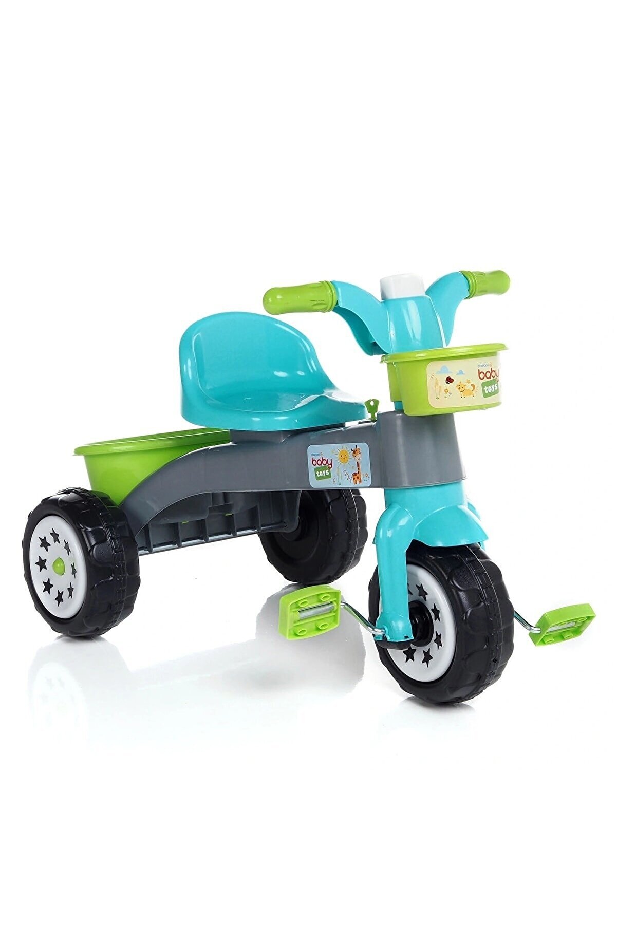 Pratik Zeki Çocuk Bisikleti Bebek Bisikleti Ilk Bisikletim Kornalı ...