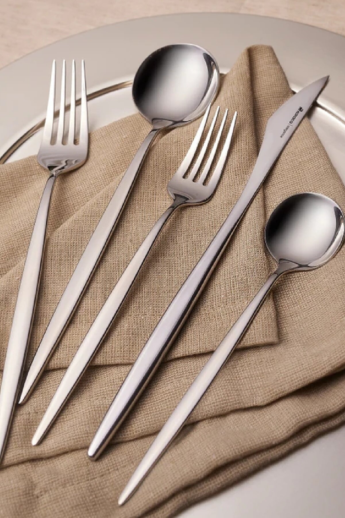 Karaca Porto Çatal Bıçak Takımı Kaşık 60 Parça 12 Kişilik Elegance ...