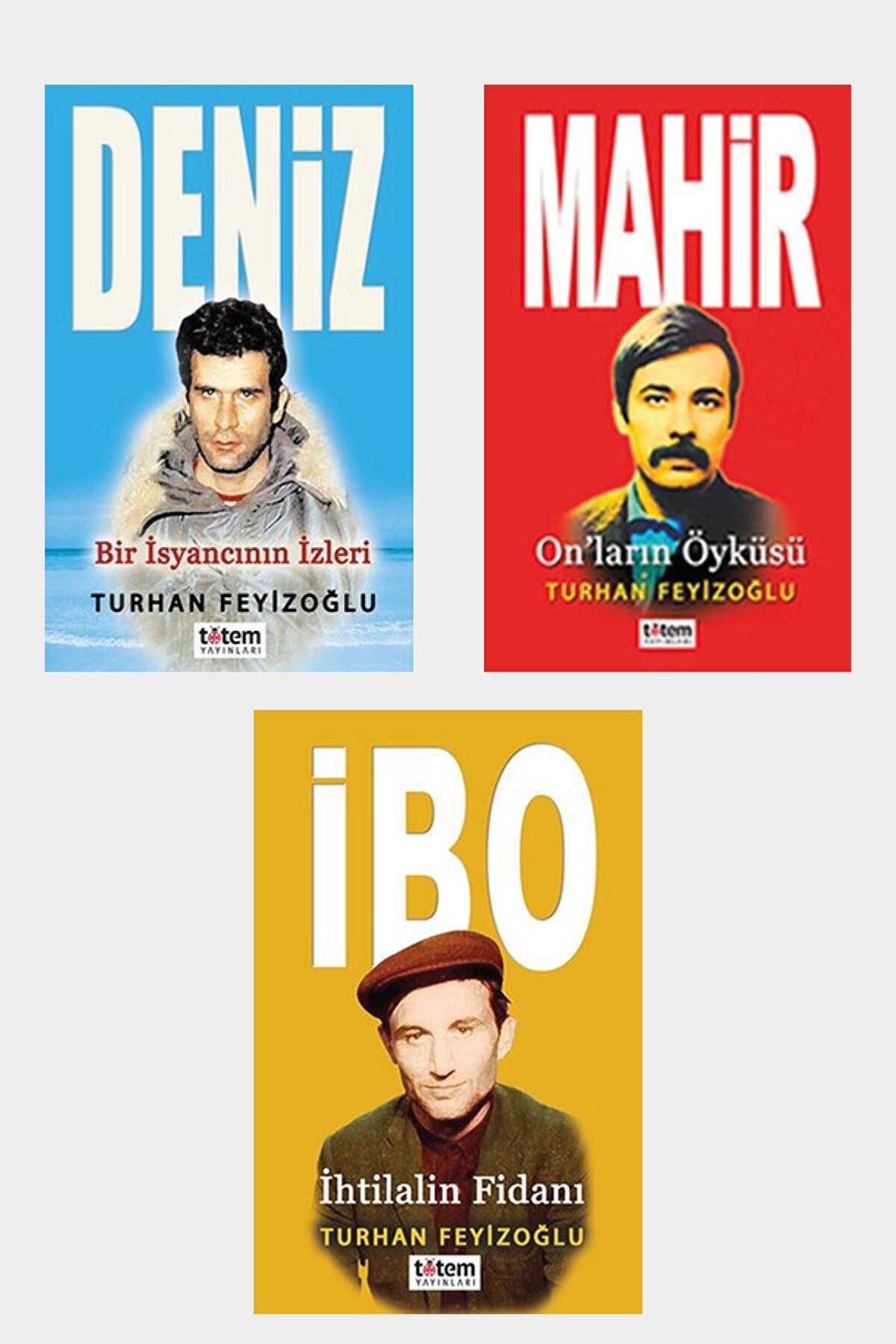 Totem Yayıncılık Deniz Gezmiş - Ibrahim Kaypakkaya - Mahir Çayan Hayatı ...